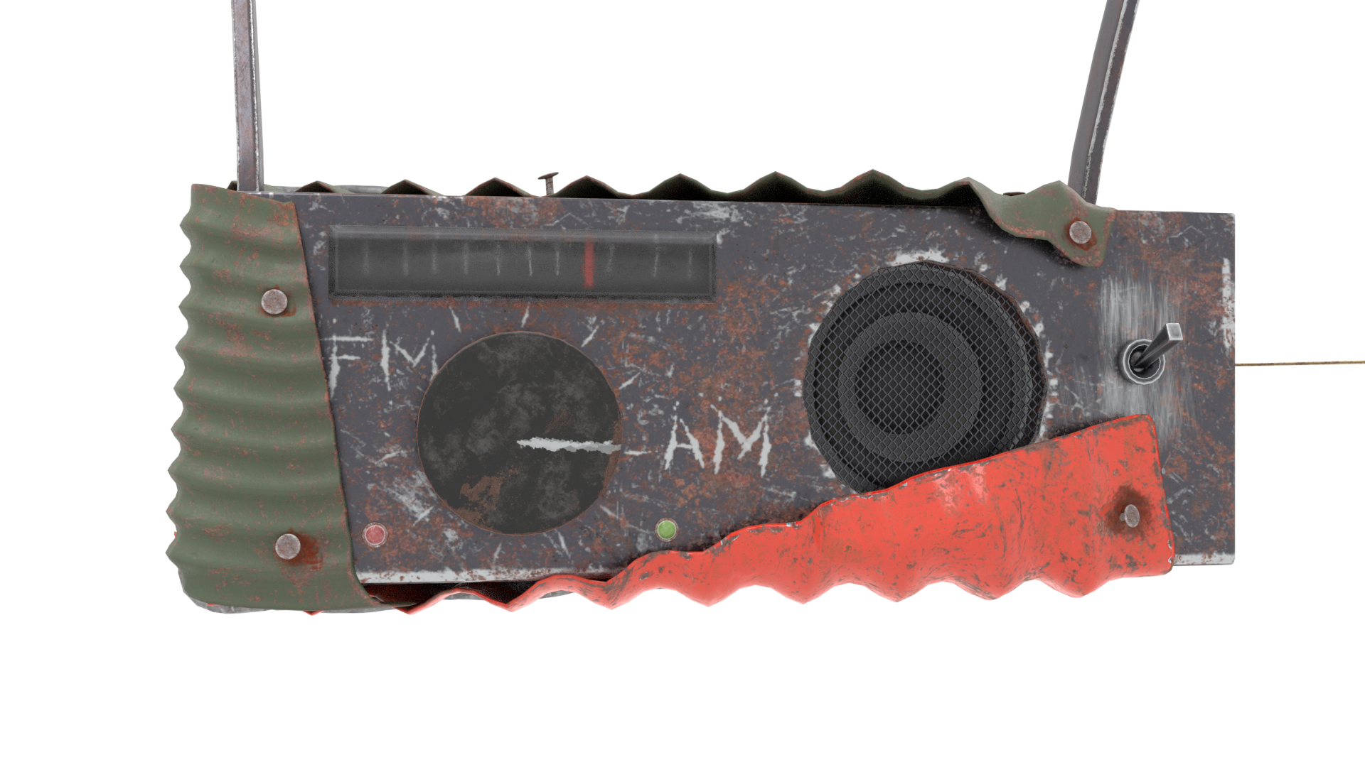 Car Radio Scrap Model - TurboSquid 1602052