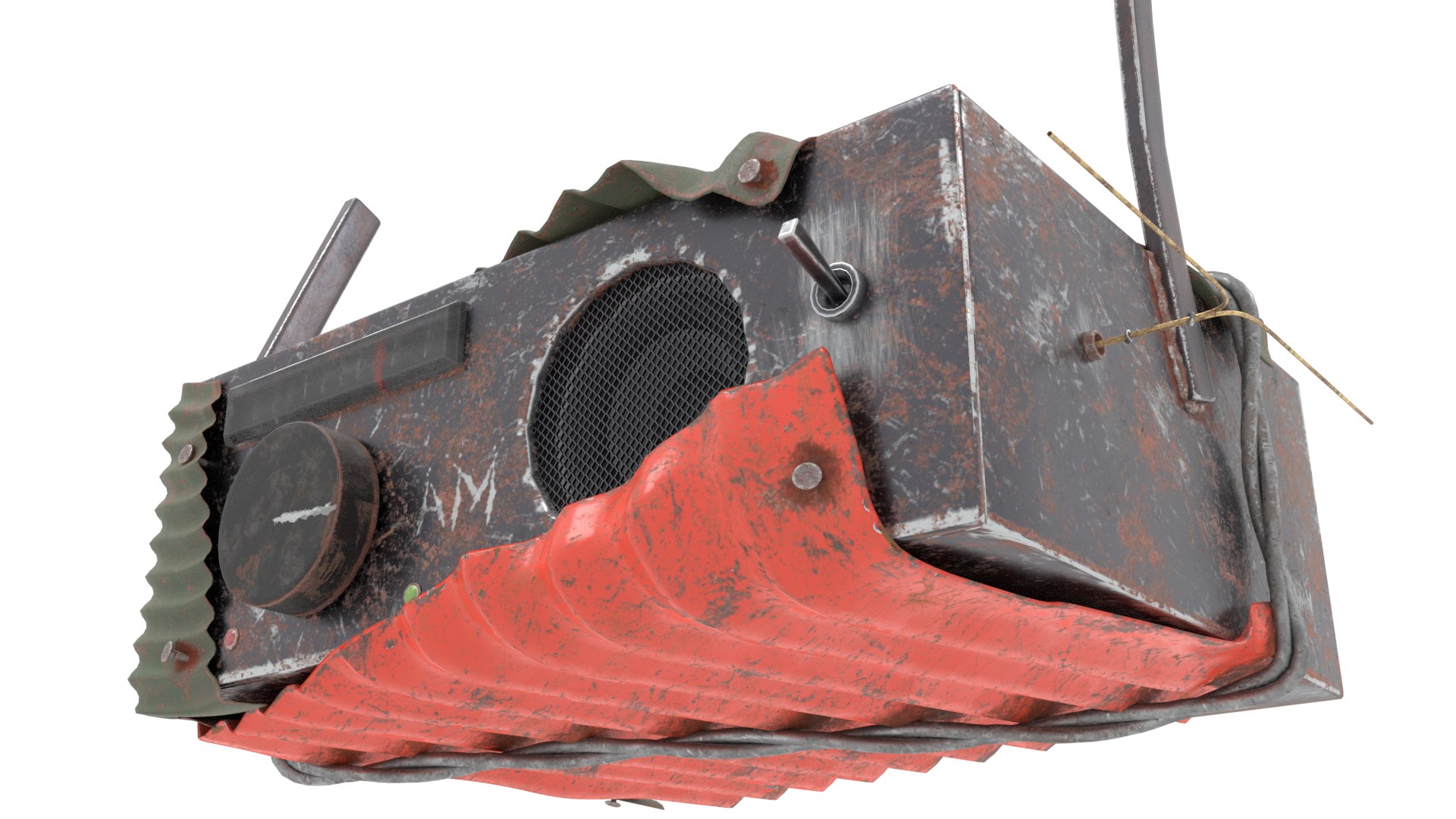 Car Radio Scrap Model - TurboSquid 1602052