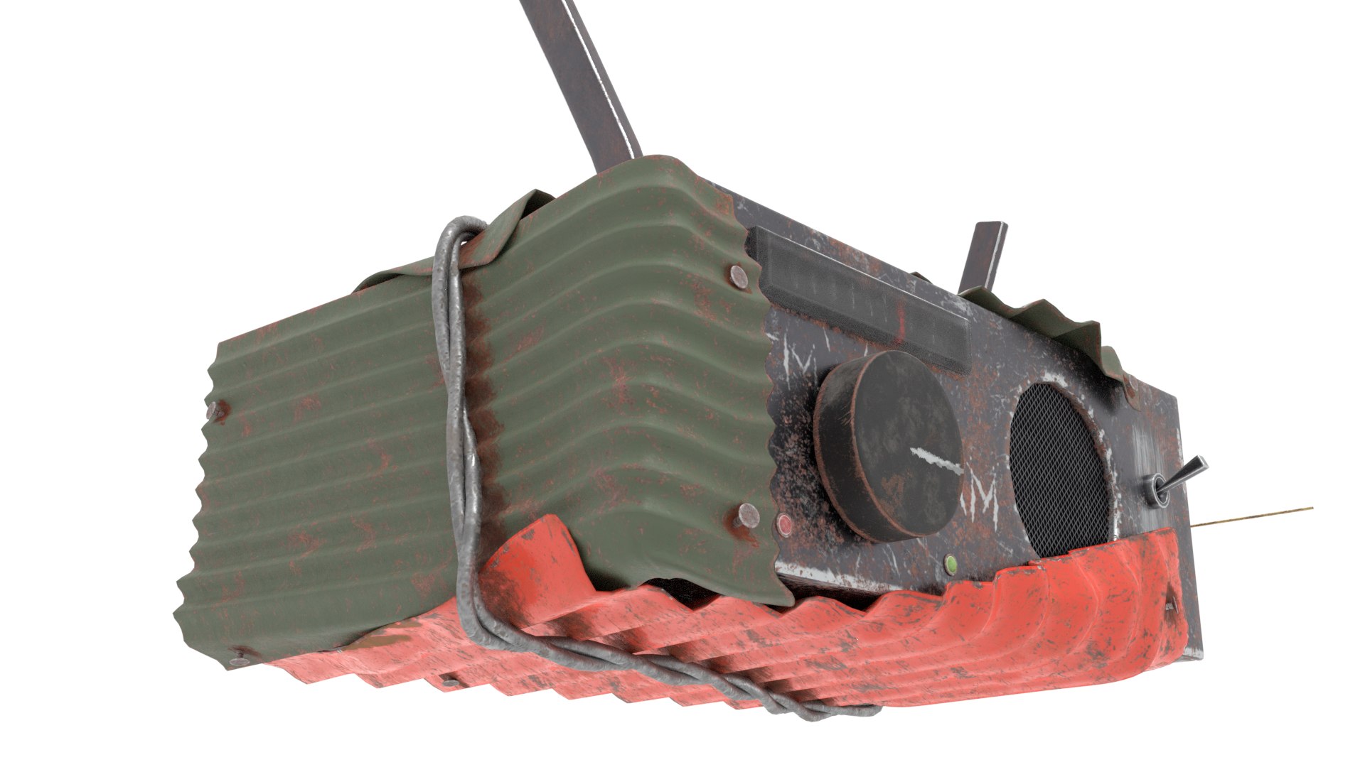 Car Radio Scrap Model - TurboSquid 1602052