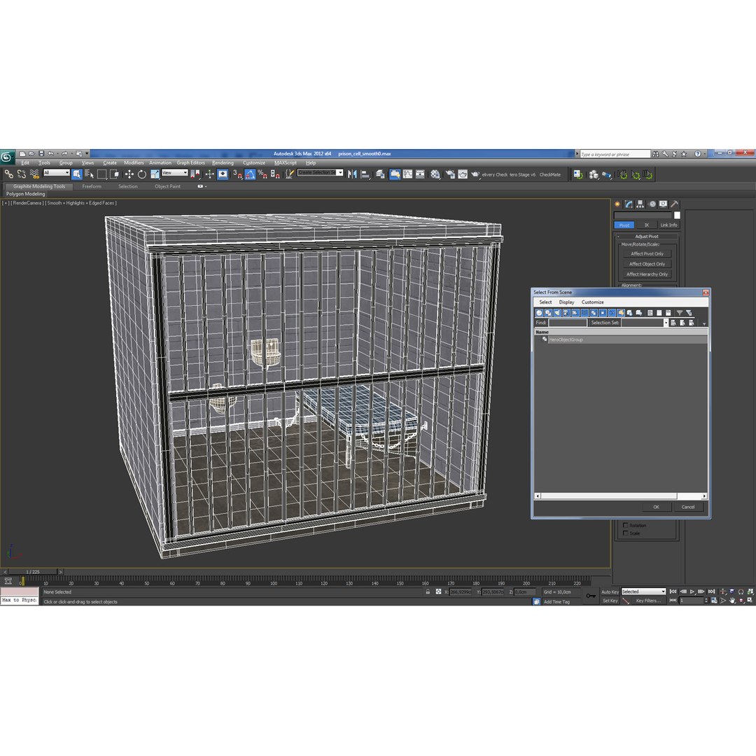 3d Model Prison Cell