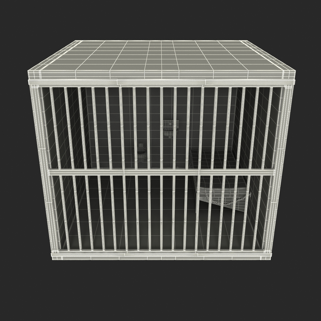 3d Model Prison Cell