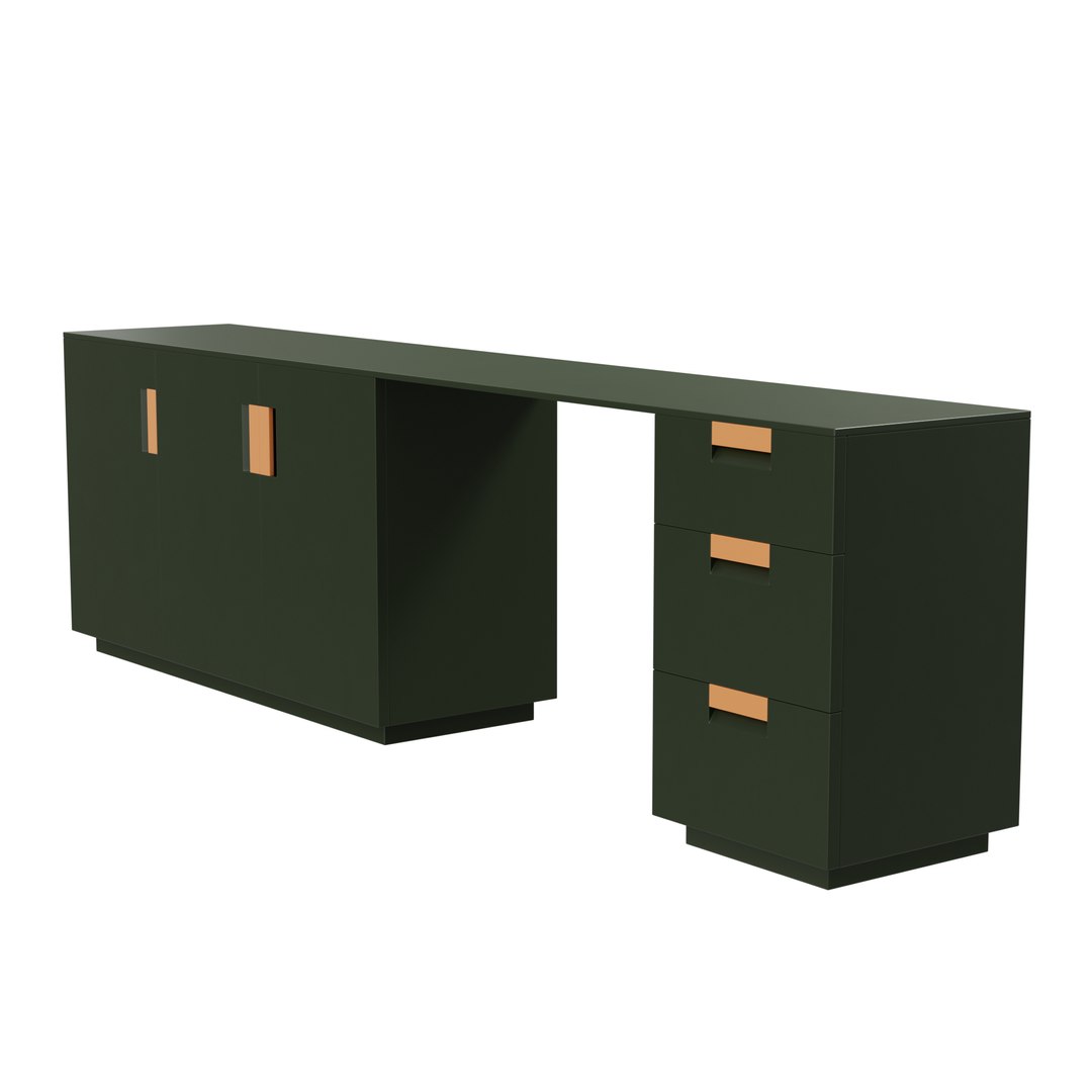 3D Frame Desk - TurboSquid 2274907