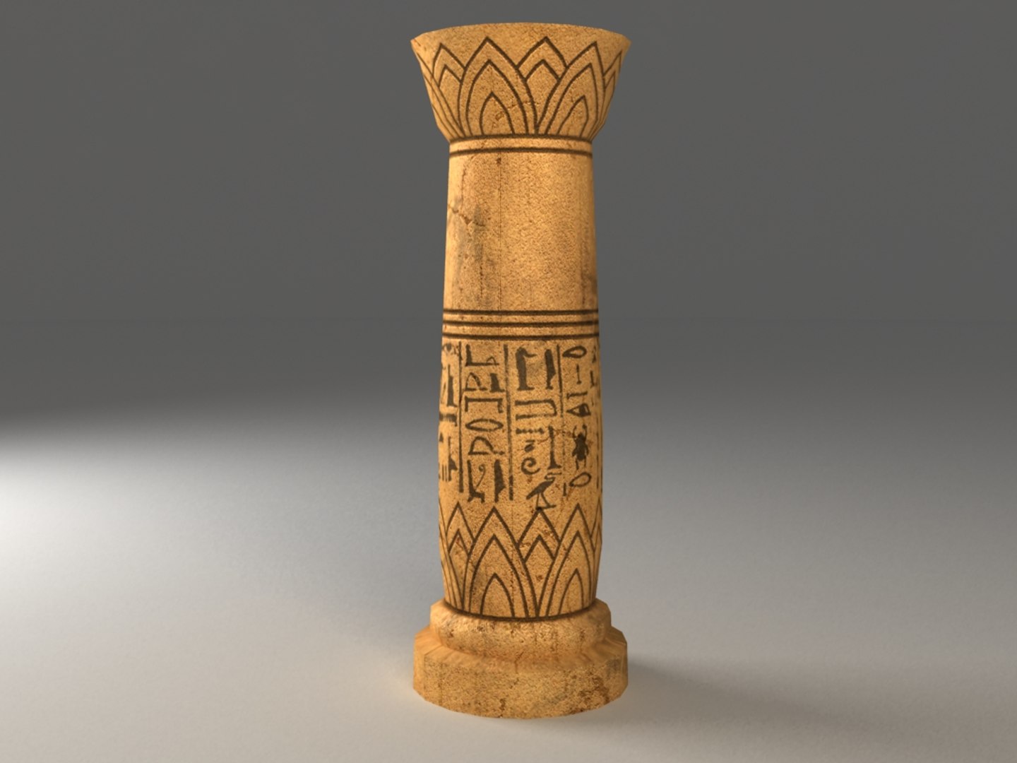 Obj Egyptian Column