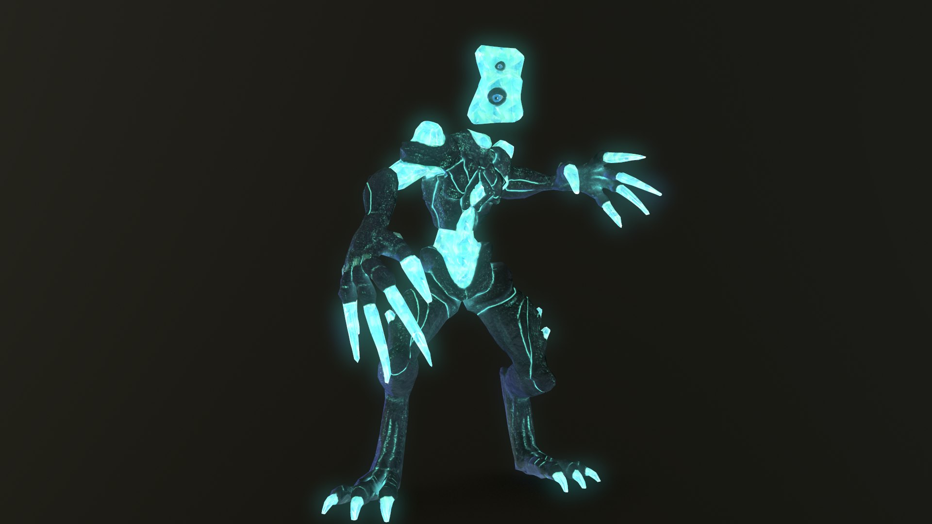3D Monster Crystal Model - TurboSquid 1689957