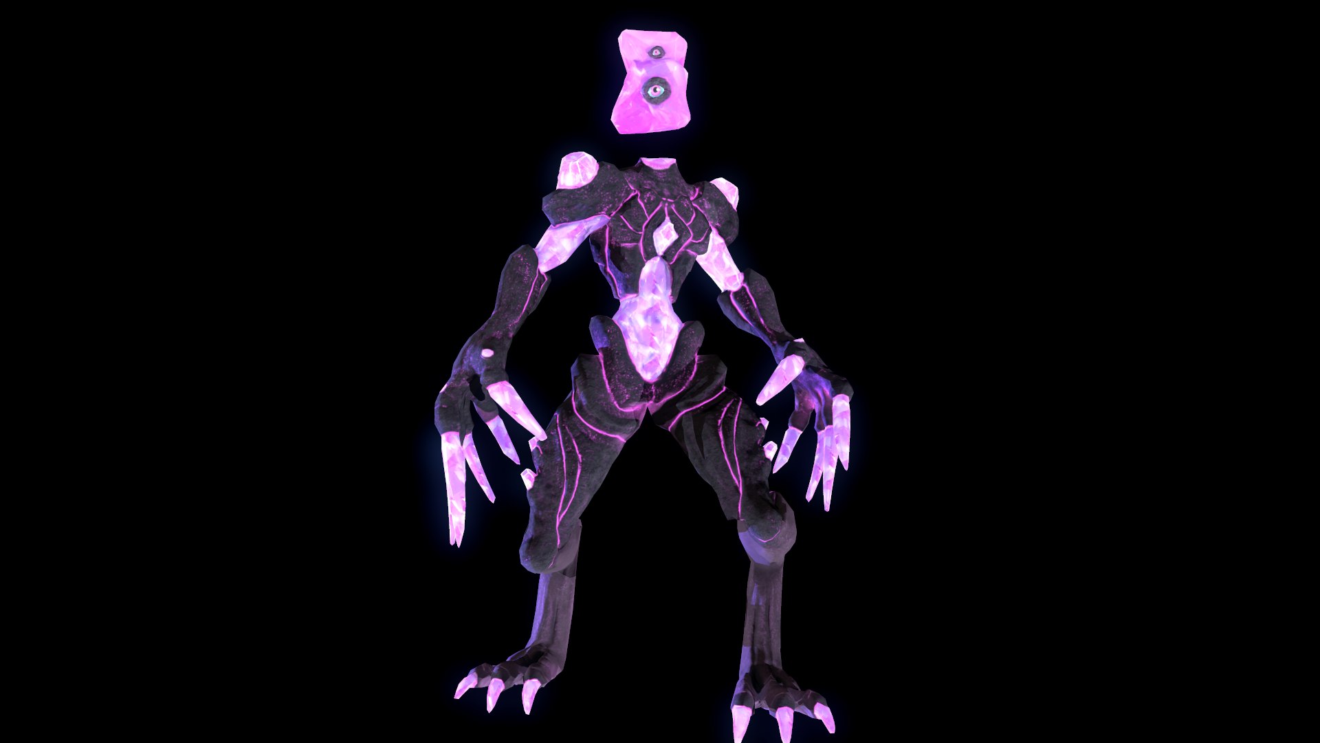 3D Monster Crystal Model - TurboSquid 1689957