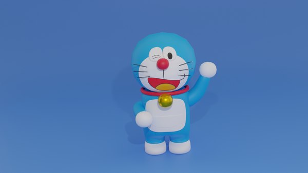 Doraemon 3D Models for Download | TurboSquid