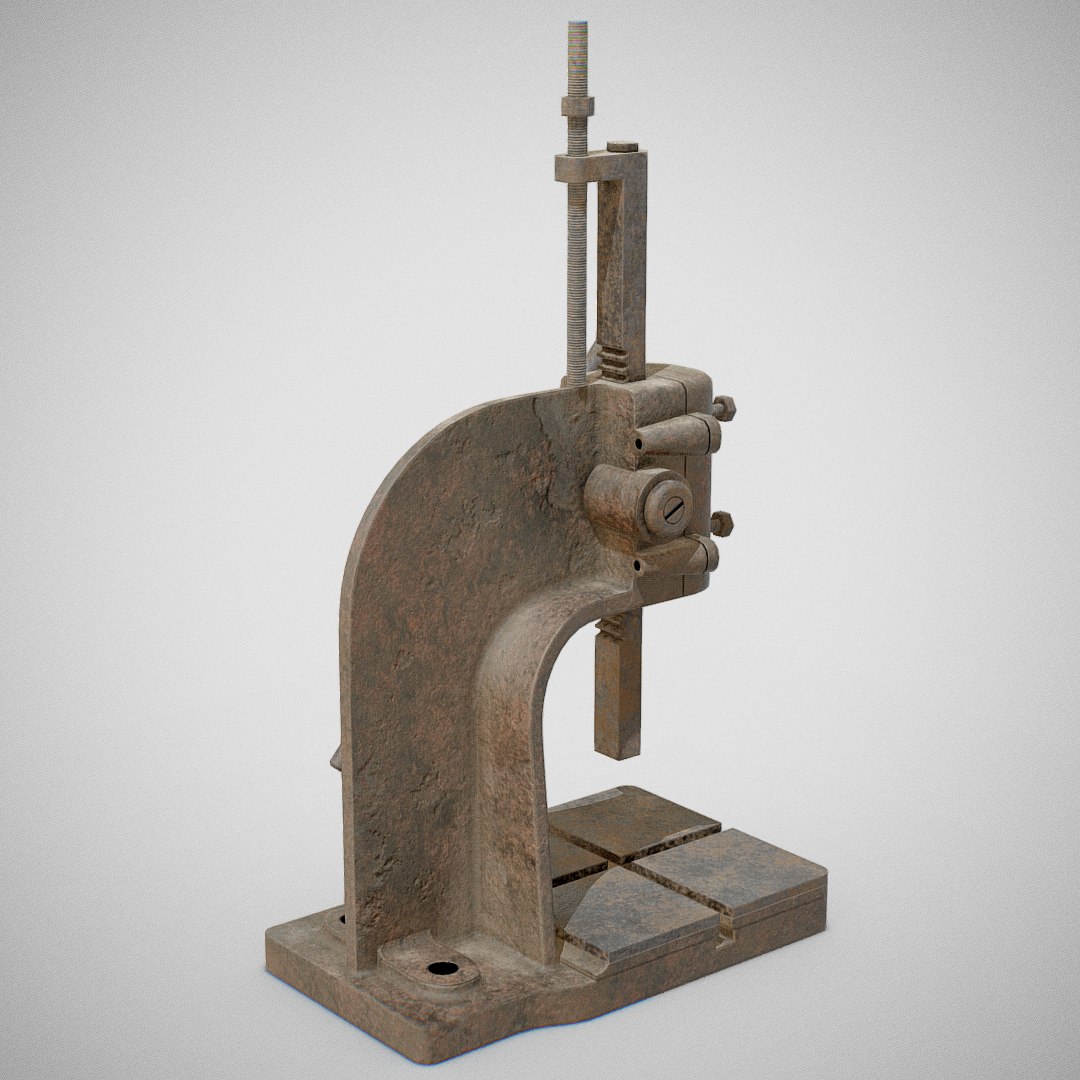 Precision bench press tools 3D model - TurboSquid 1418560