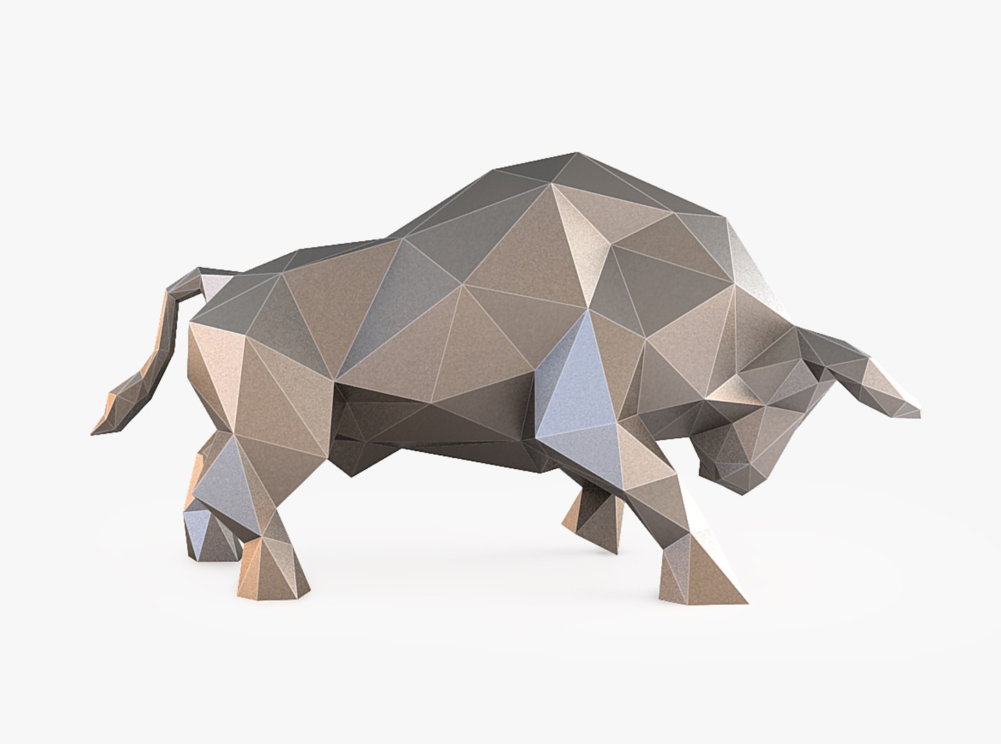 Bull Stl 3D Model - TurboSquid 1151856