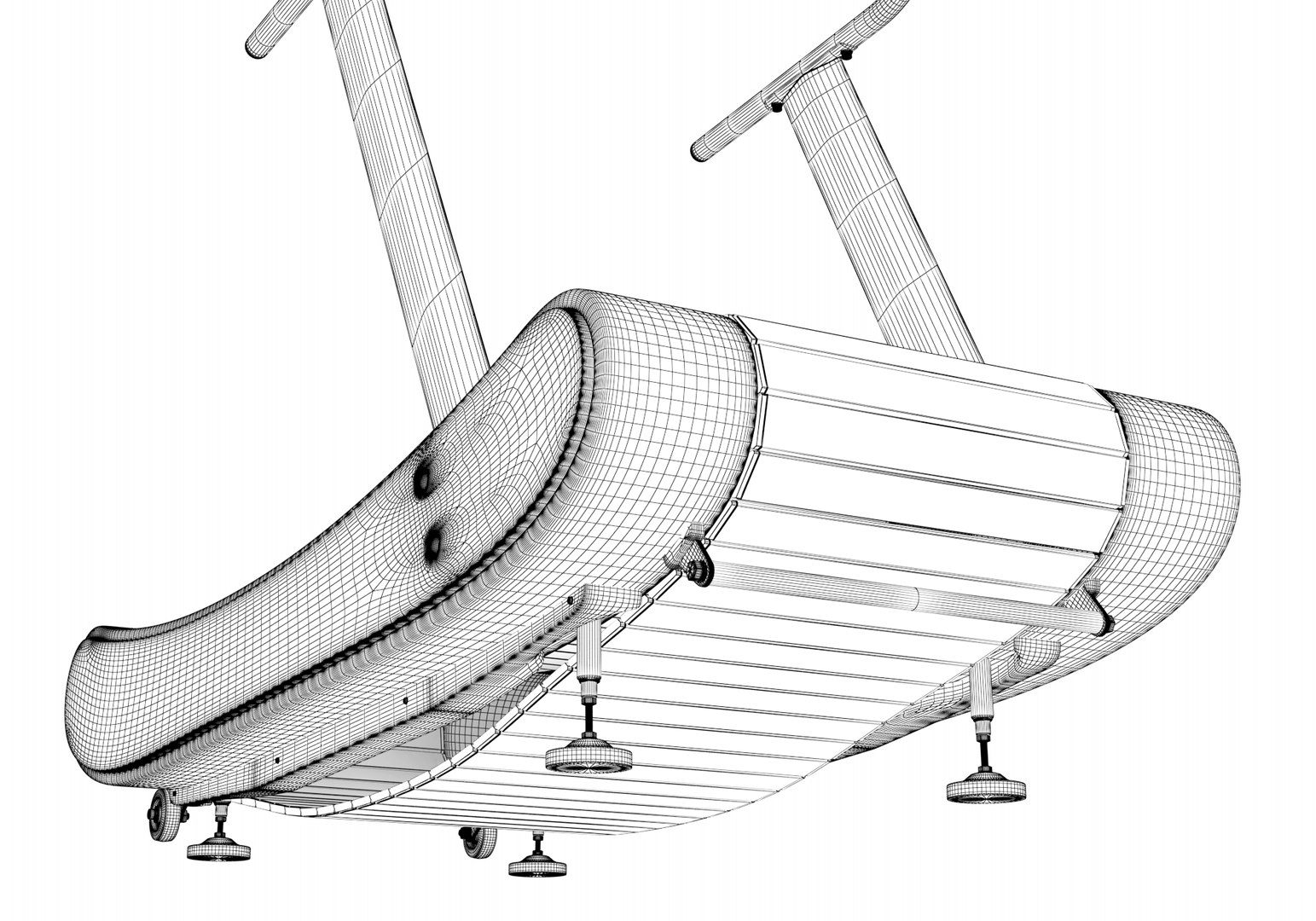 Fitness Treadmill, Running Track 3D - TurboSquid 1822977