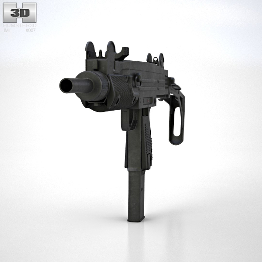 Imi Uzi 3D - TurboSquid 1251171