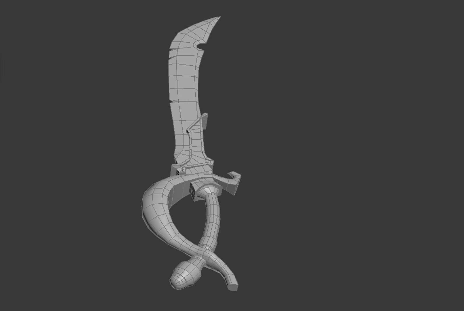 3d Pirate Sword Model