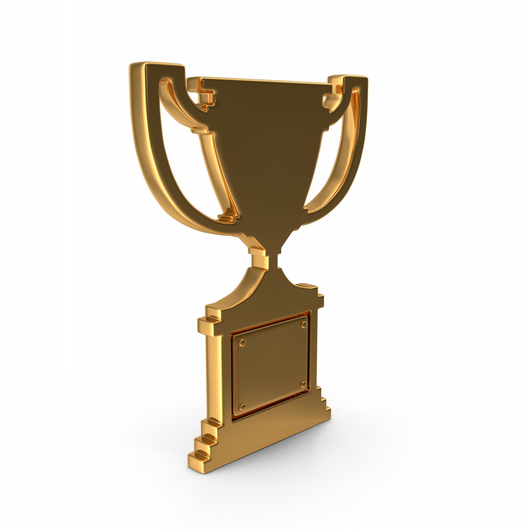 3D Gold Trophy Model - TurboSquid 2314892