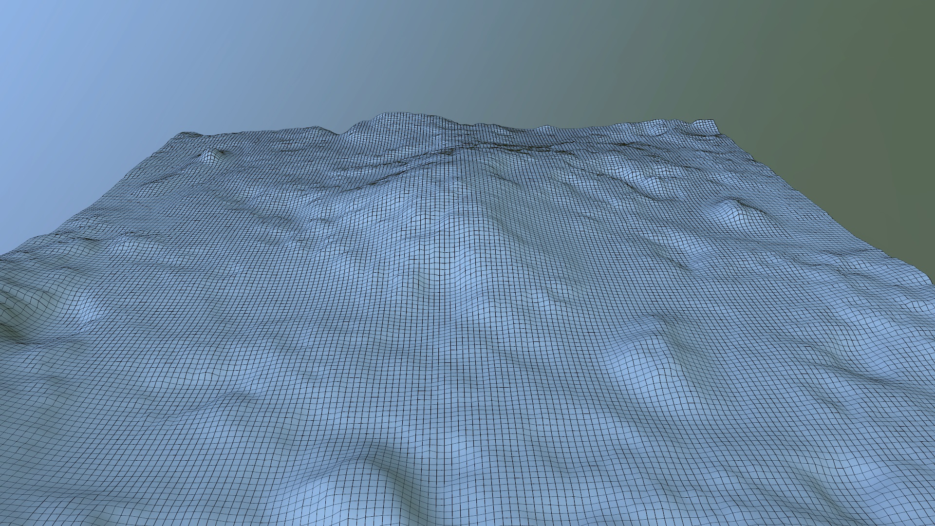 3d Model Hills Cliffs Terrain
