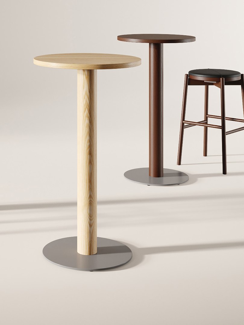 3D Kotan Round High Table - TurboSquid 2185990