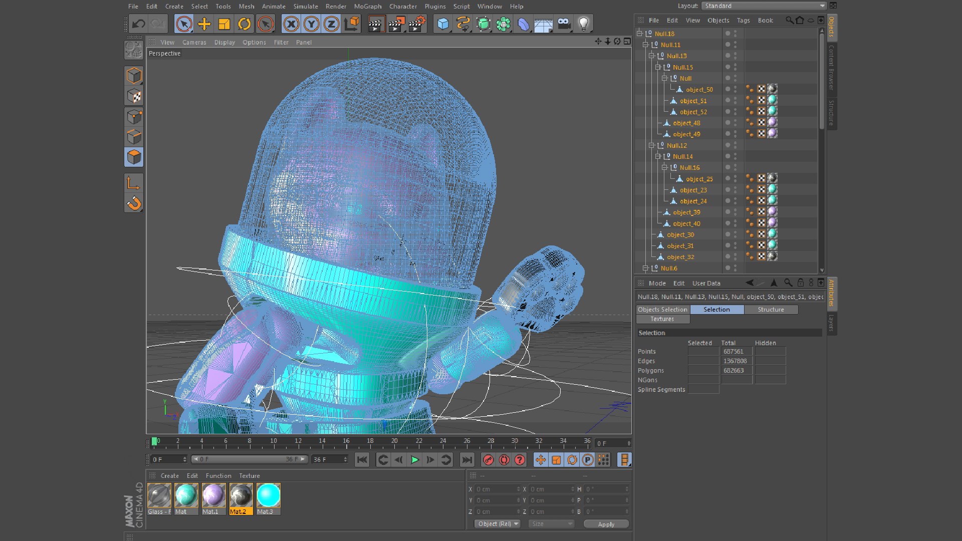 Robot Space Cat 3D model - TurboSquid 2037941