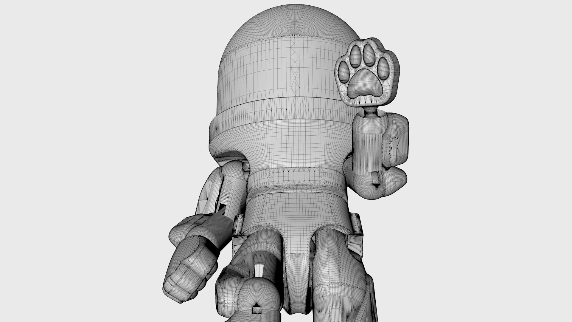 Robot Space Cat 3D Model - TurboSquid 2037941