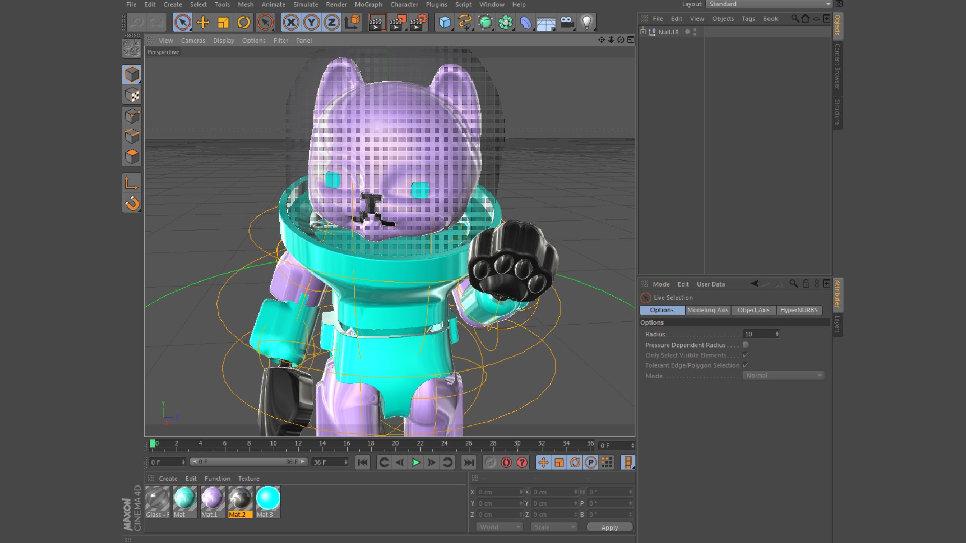 Robot Space Cat 3D Model - TurboSquid 2037941