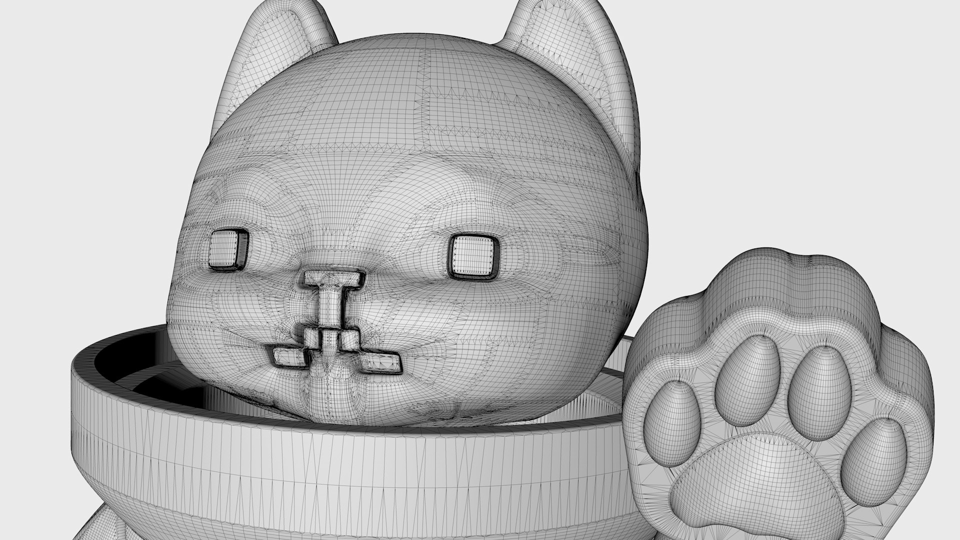 Robot Space Cat 3D Model - TurboSquid 2037941