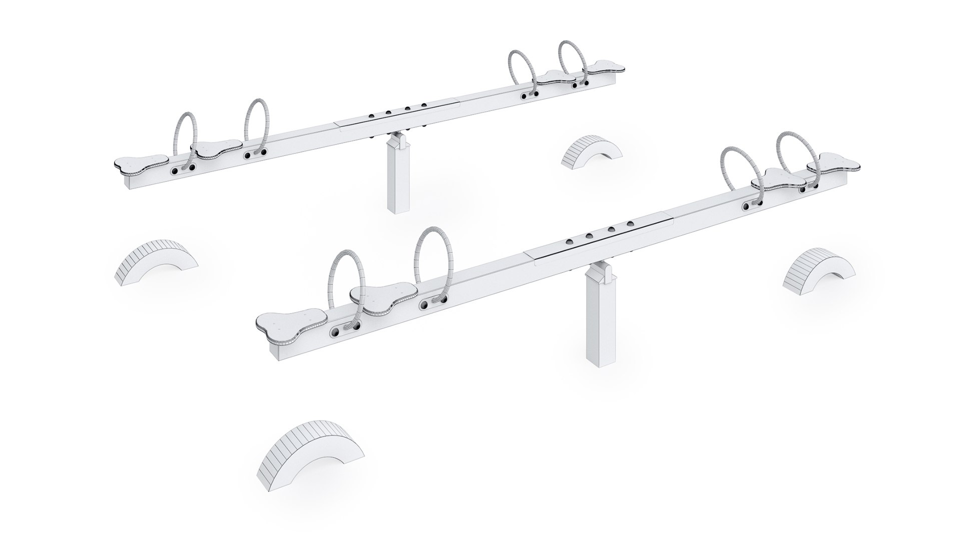 3D Swing-balancers Kompan With 4 Seats - TurboSquid 1809050