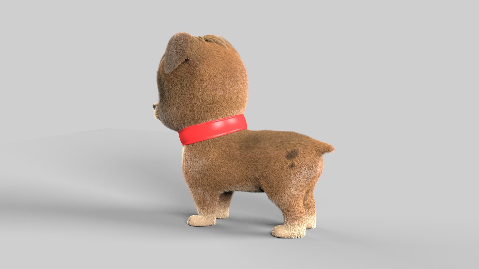 Cute Dog Fur 3D - TurboSquid 1830677