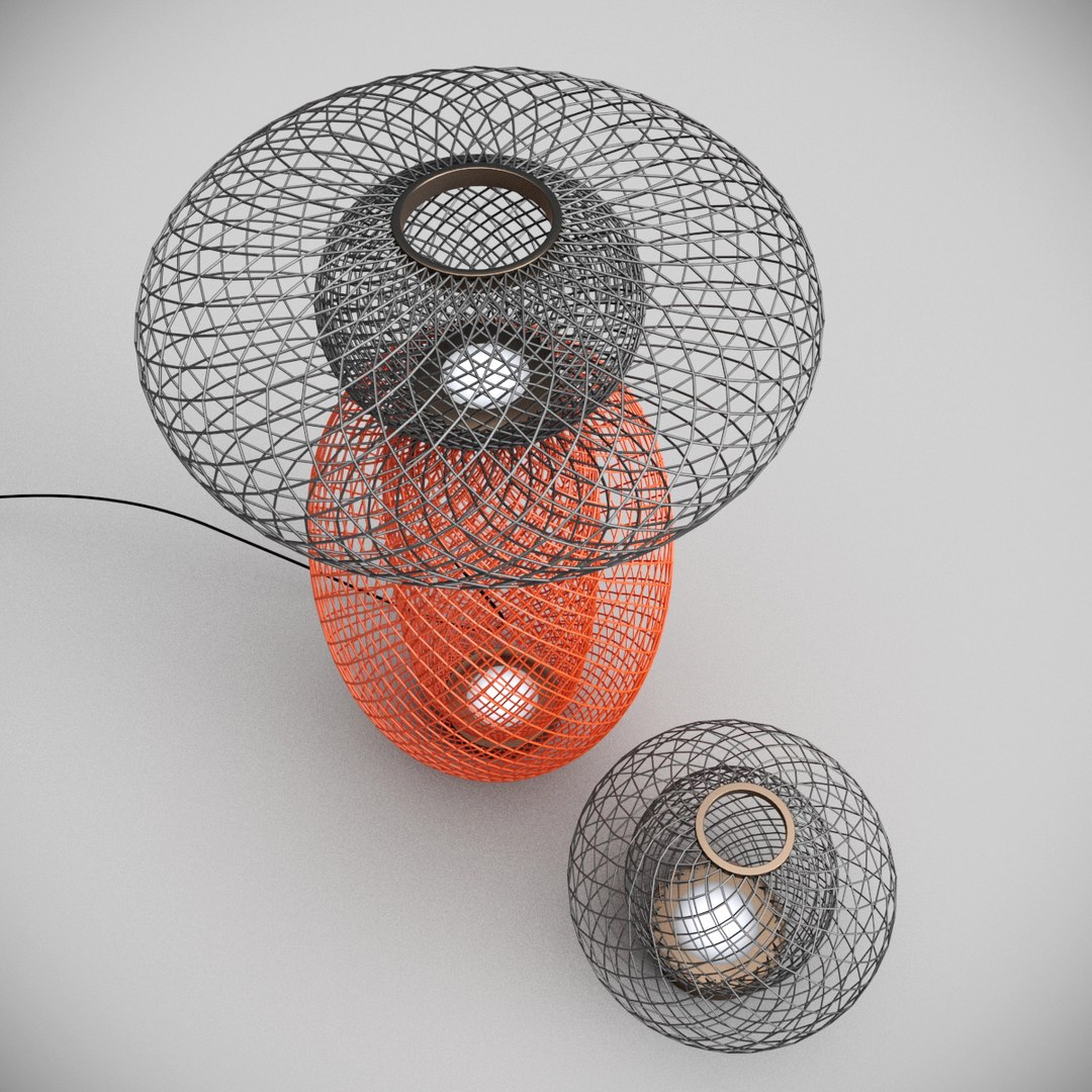 Interior Light Stand 3d Model