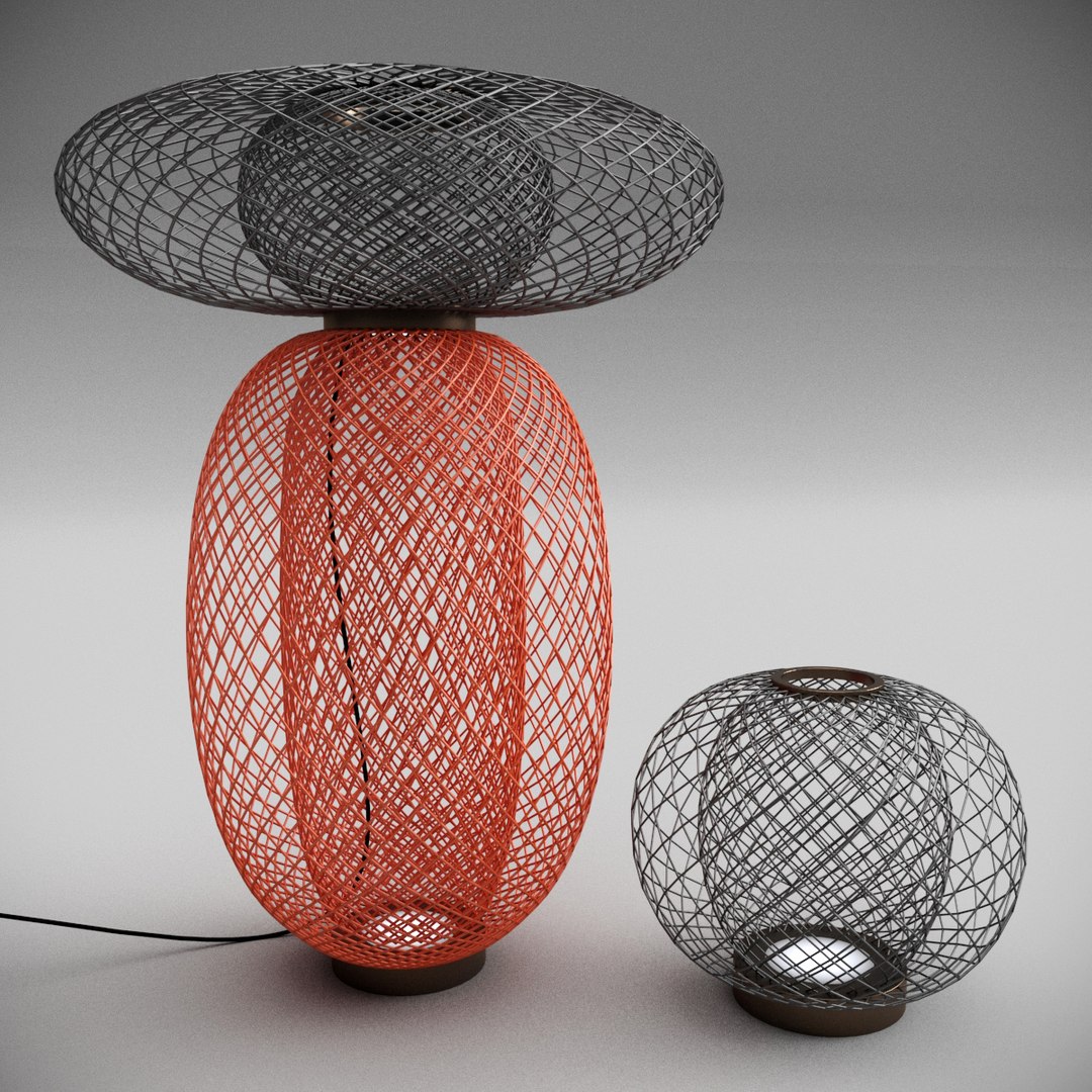 Interior Light Stand 3d Model