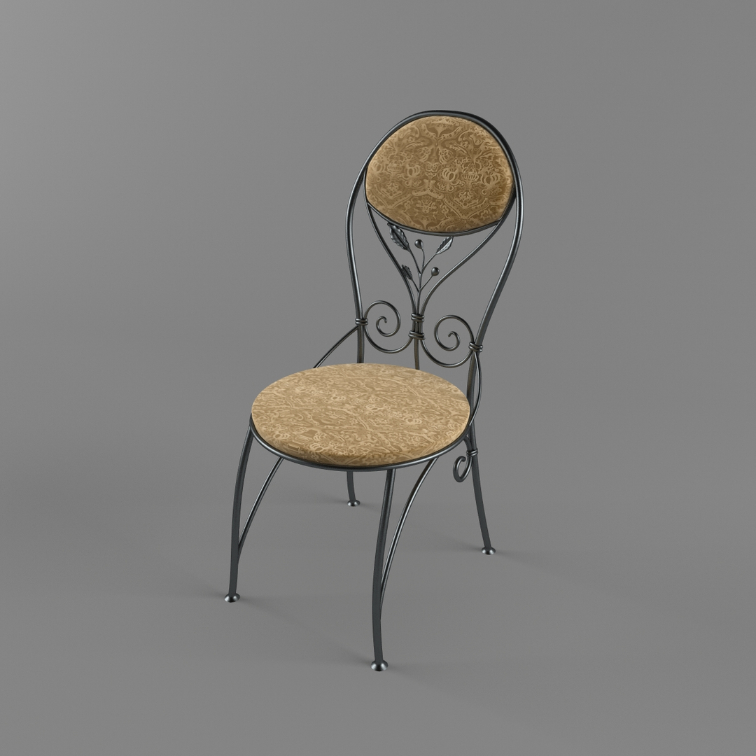 forged chair 3ds