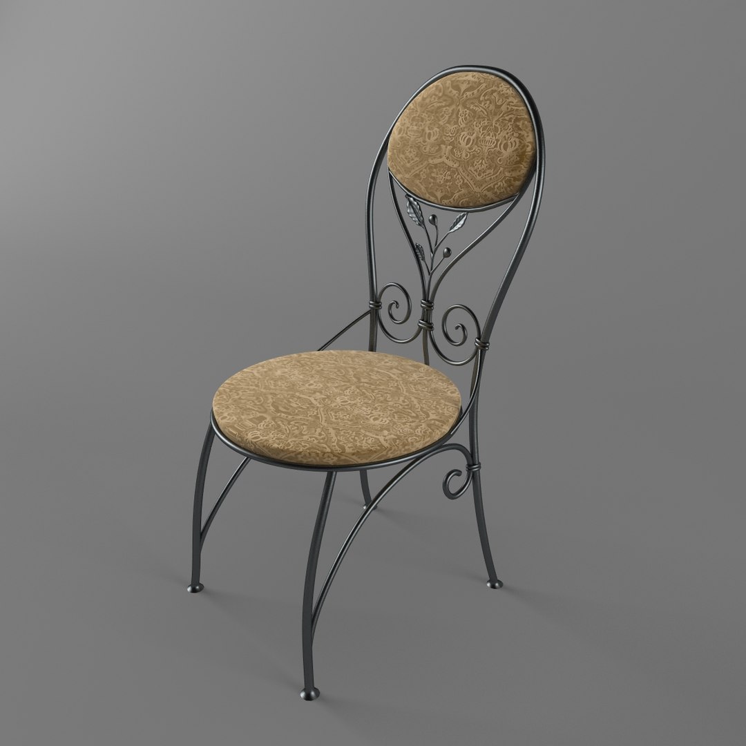 forged chair 3ds