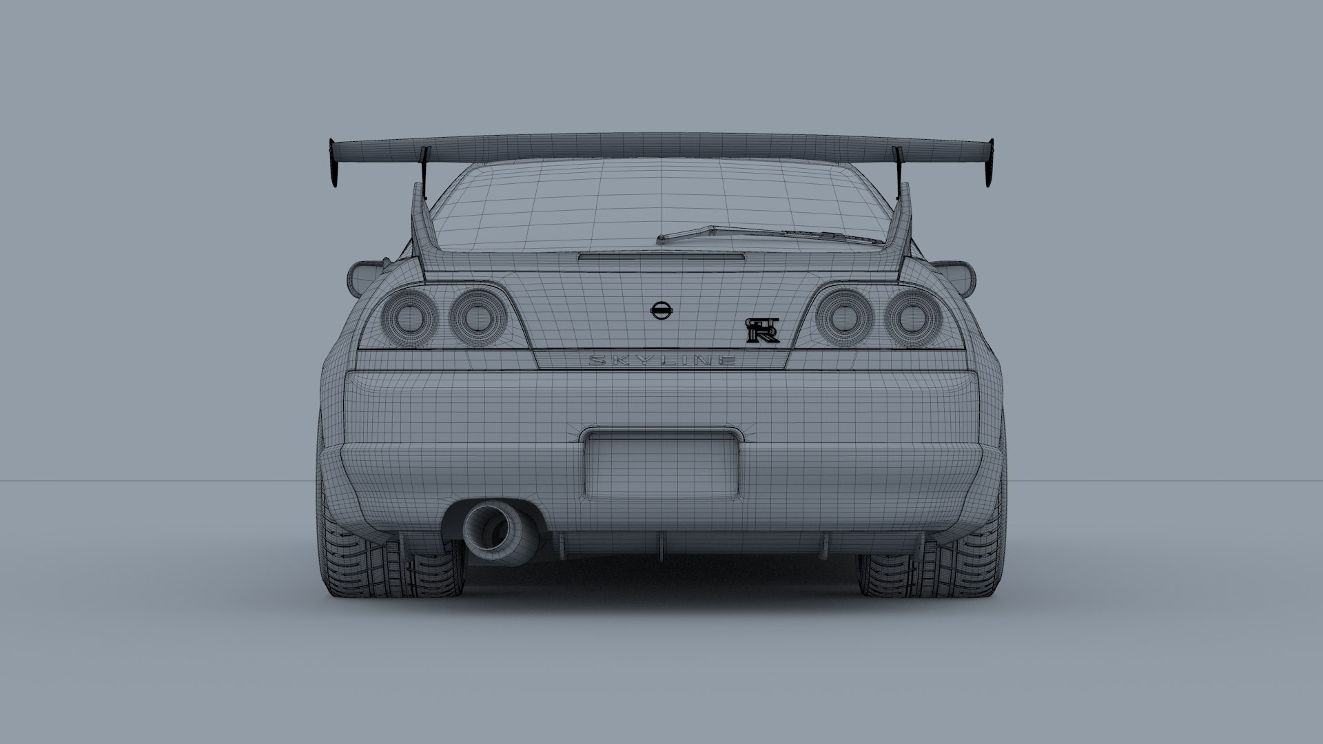 Nissan Gt-r R33 3D Model - TurboSquid 1337034