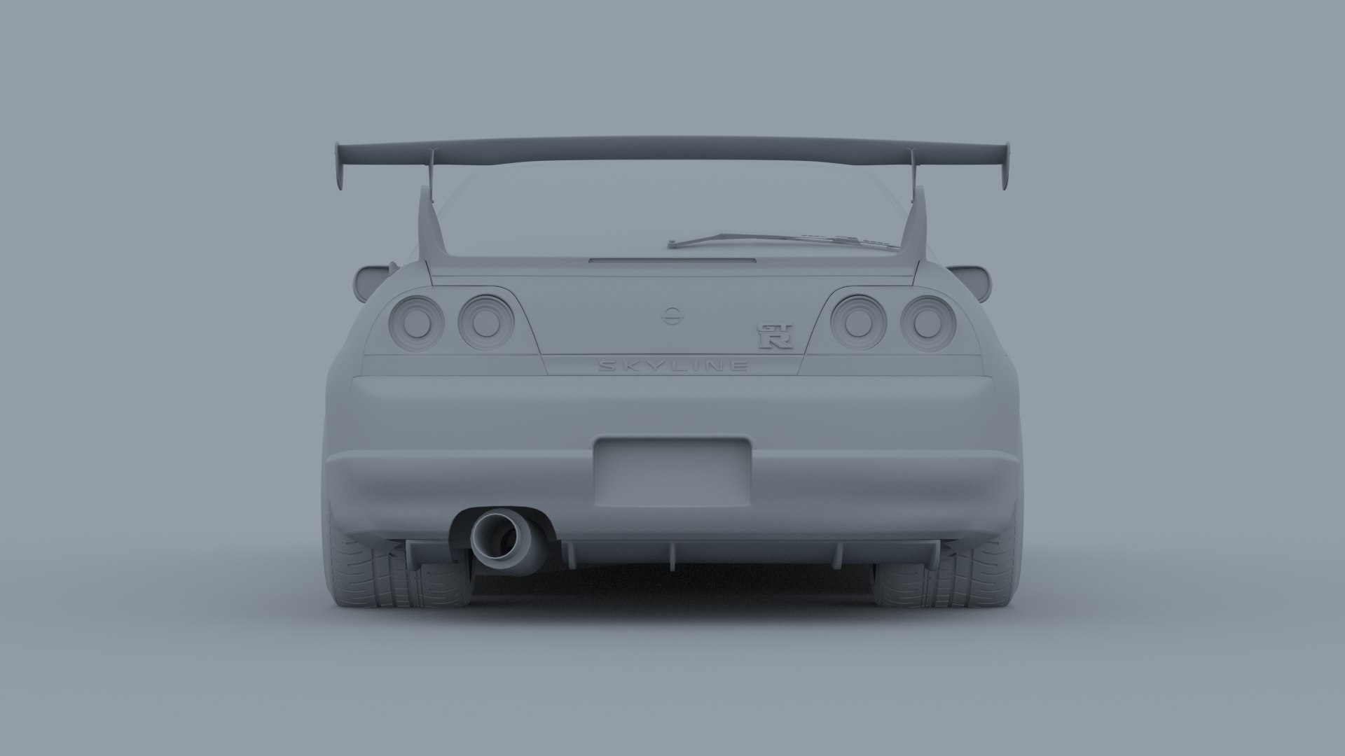 Nissan Gt-r R33 3D Model - TurboSquid 1337034