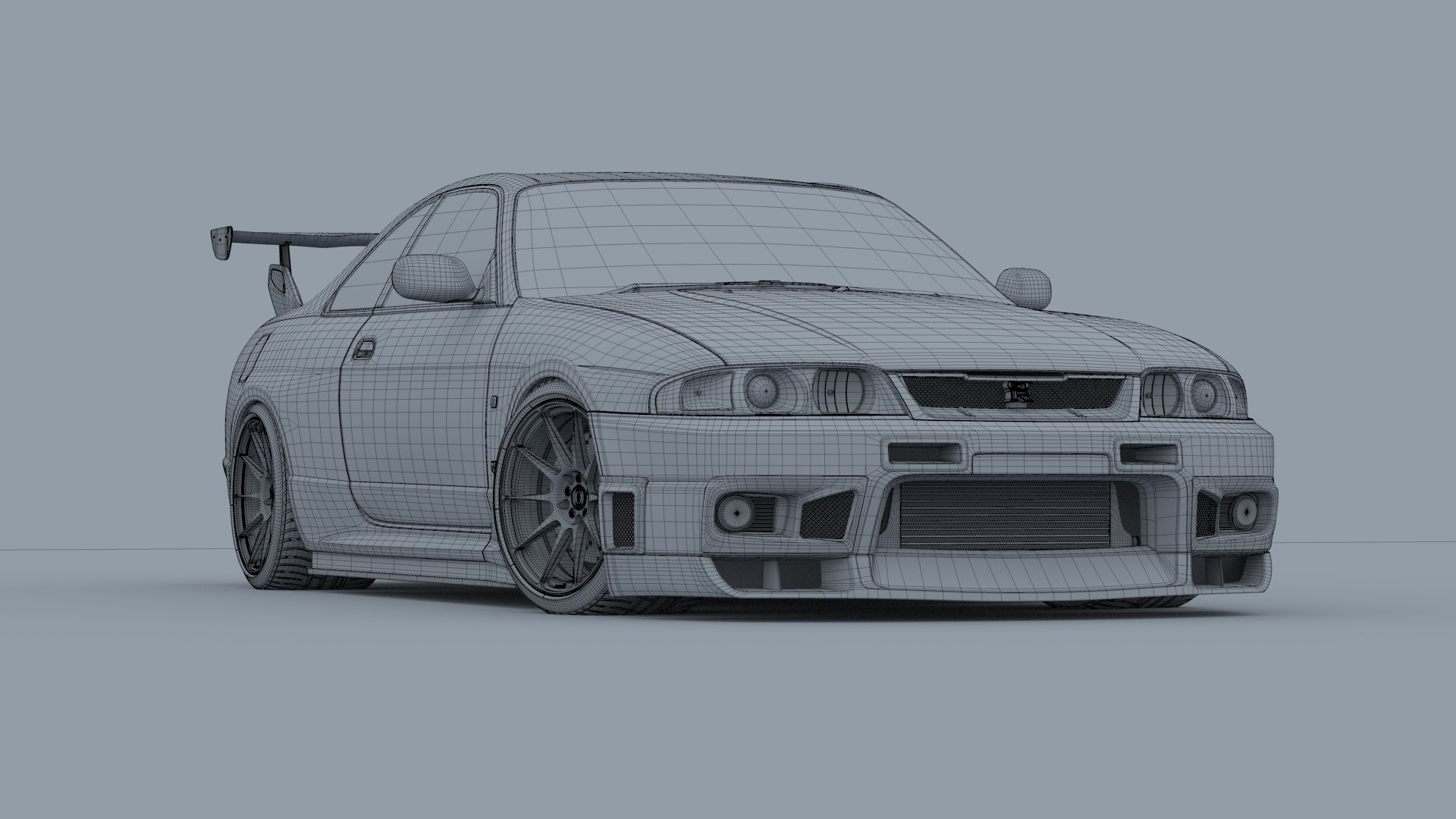 Nissan Gt-r R33 3D Model - TurboSquid 1337034
