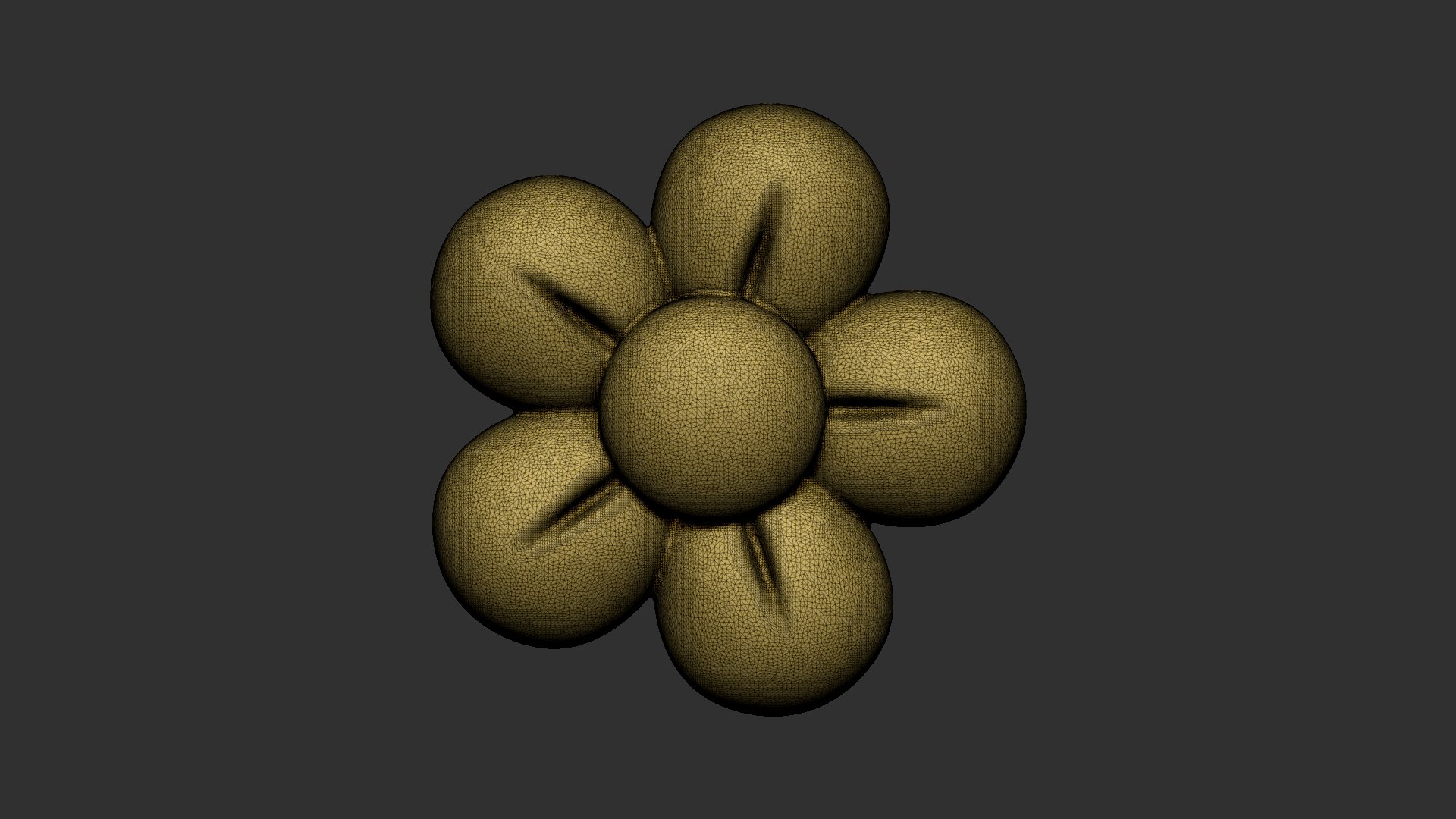 Retro Flower Bas Relief 3D Model - TurboSquid 2367285
