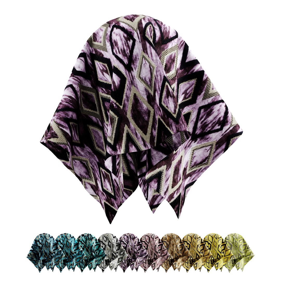 Keymer Textile Jazz Collection Vol15 3D Model - TurboSquid 2398157