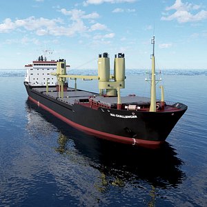 Combi coaster general cargo ship model - TurboSquid 1497506