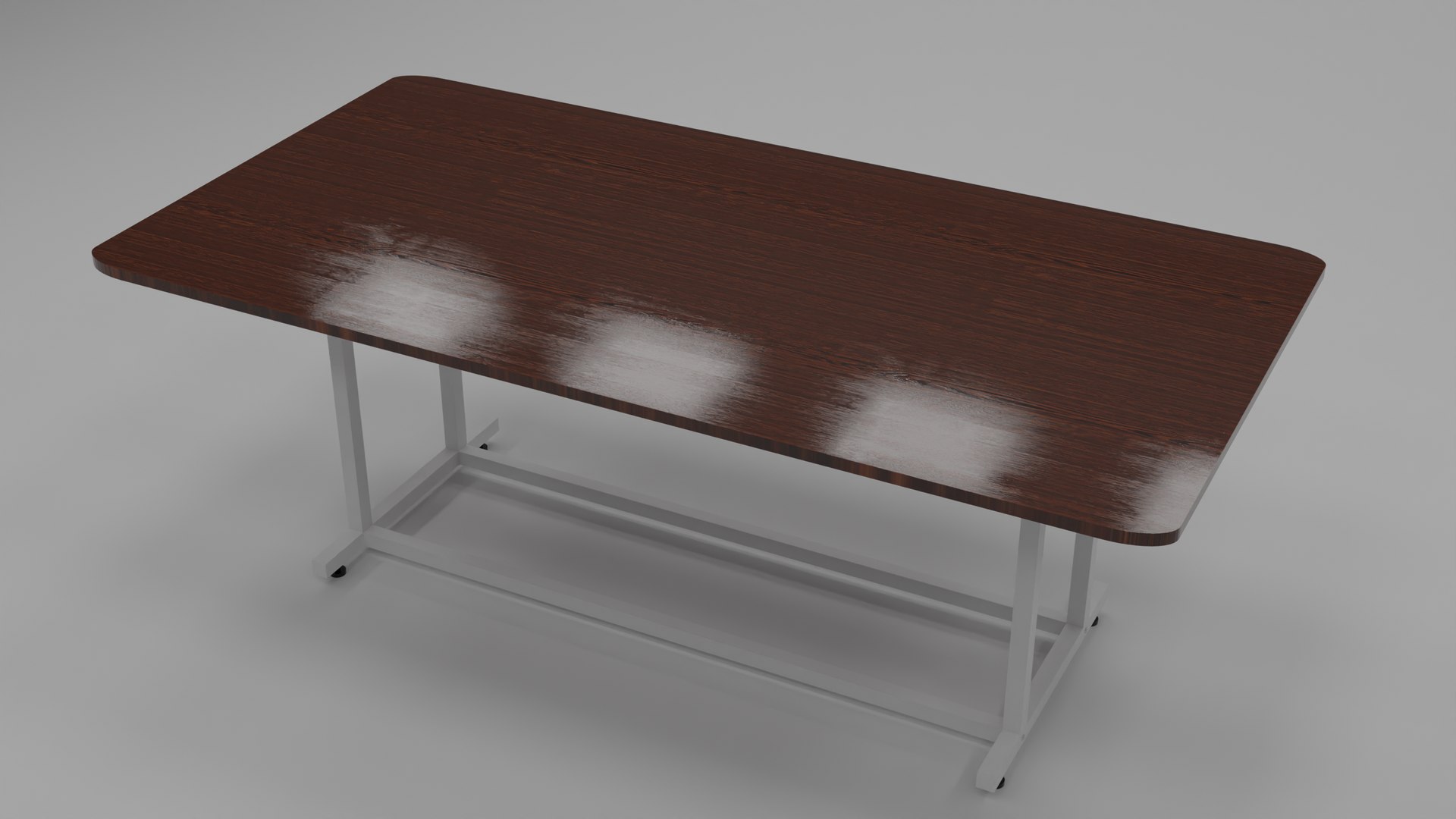 Study Table 3D Model - TurboSquid 2059975