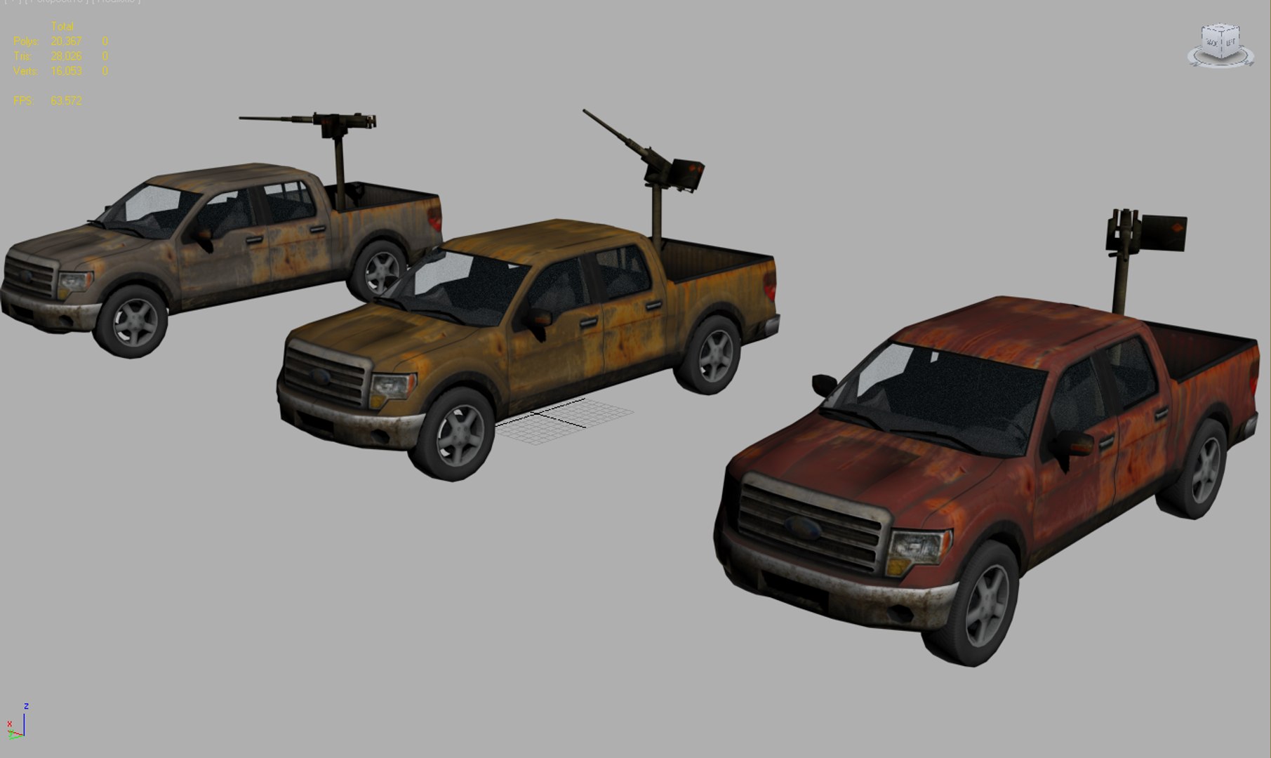 Technical Vehicle Truck Max