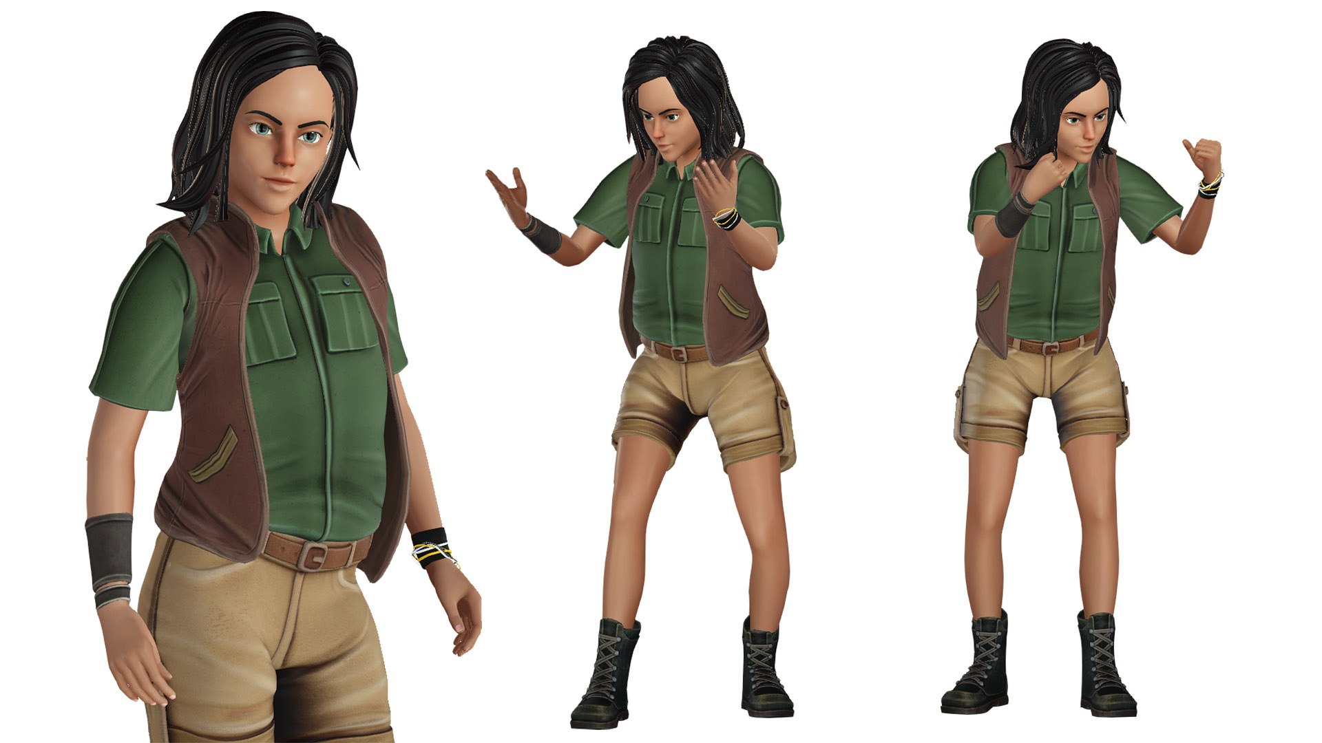 3D Cartoon Rigged Girl Mason Character 3D Model Model - TurboSquid 2292801