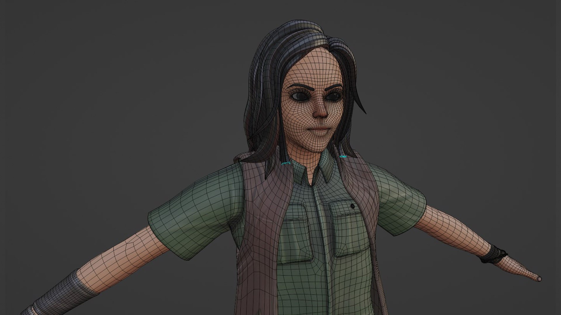 3D Cartoon Rigged Girl Mason Character 3D Model Model - TurboSquid 2292801