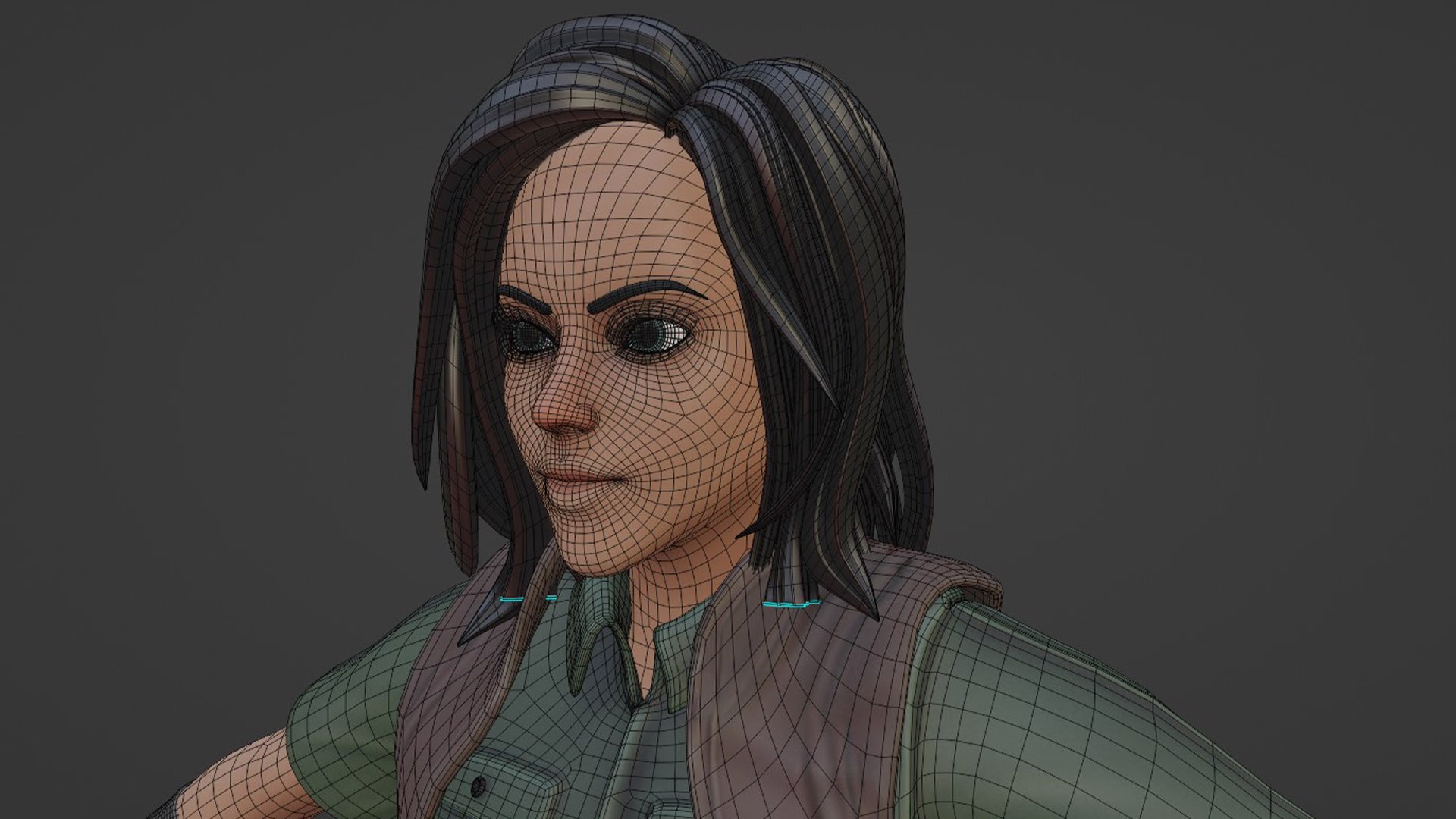 3D Cartoon Rigged Girl Mason Character 3D Model Model - TurboSquid 2292801