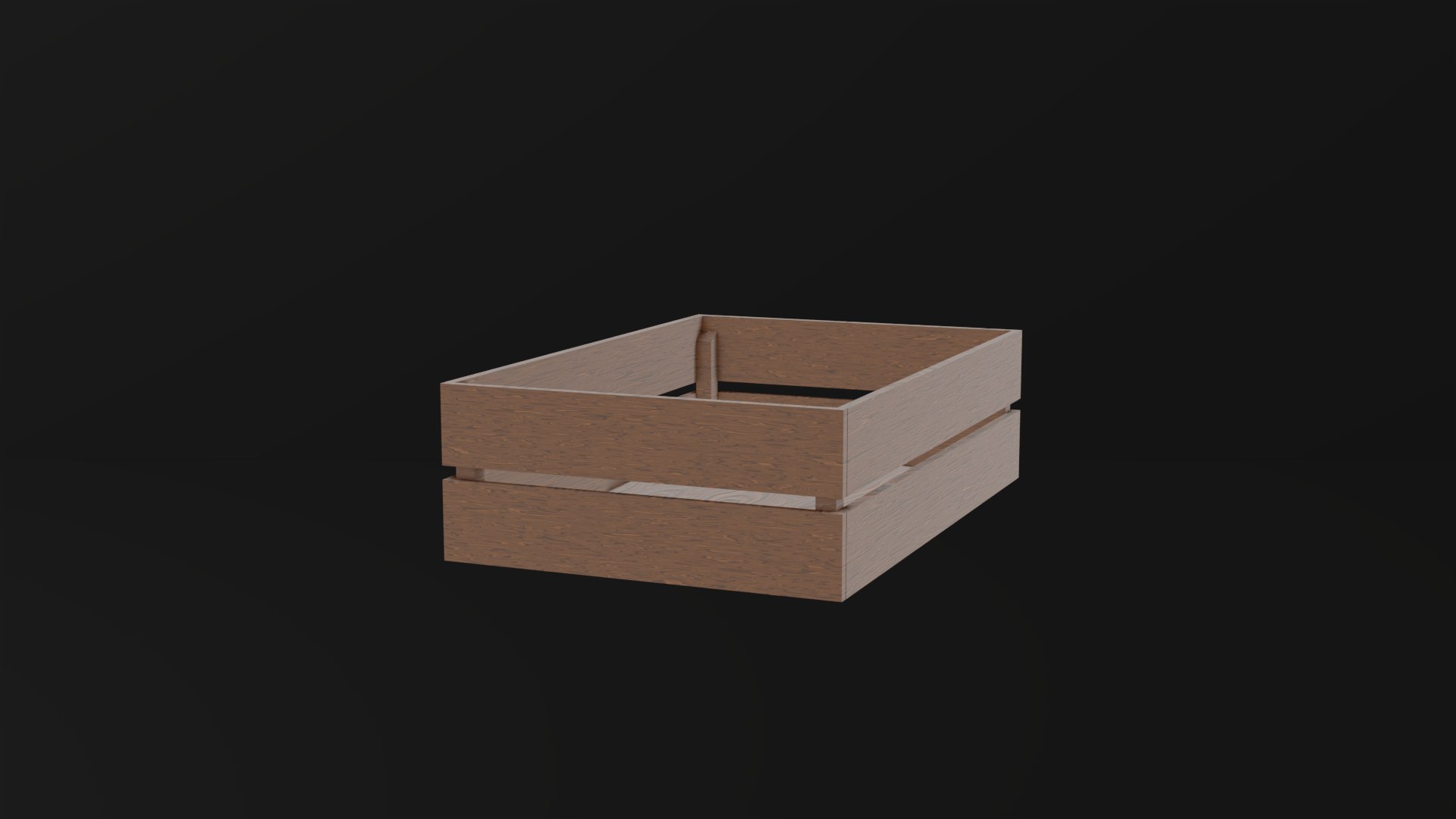 Wooden Display Crate 3D - TurboSquid 1985730