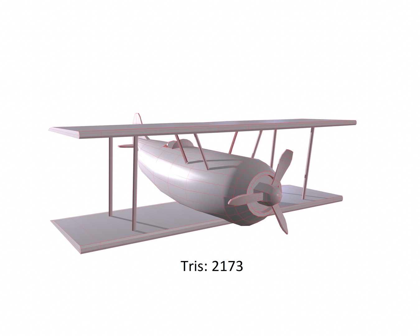 Stylized Plane 1 3D Model - TurboSquid 1807030