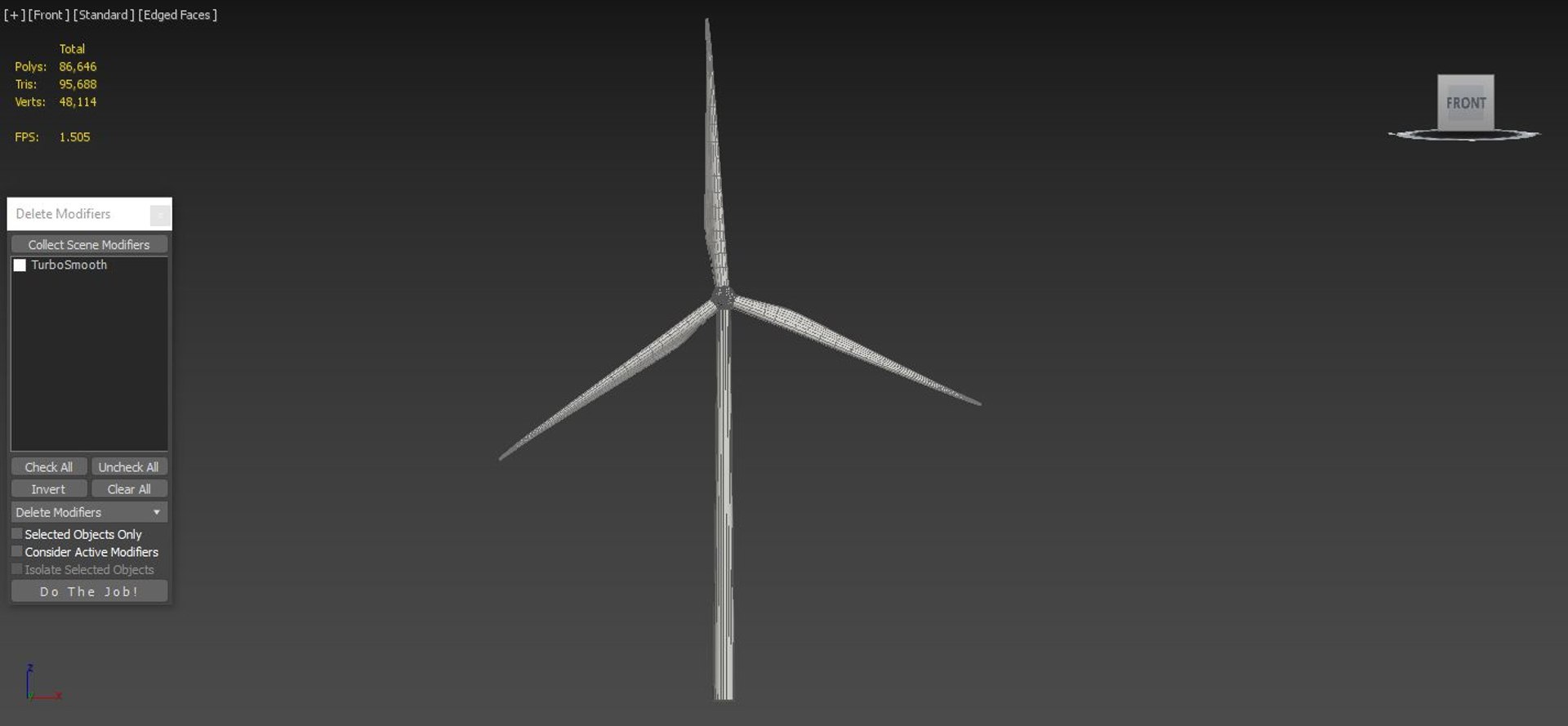 Envision 3-X MW Platform Wind Turbine 3D Model - TurboSquid 2272832