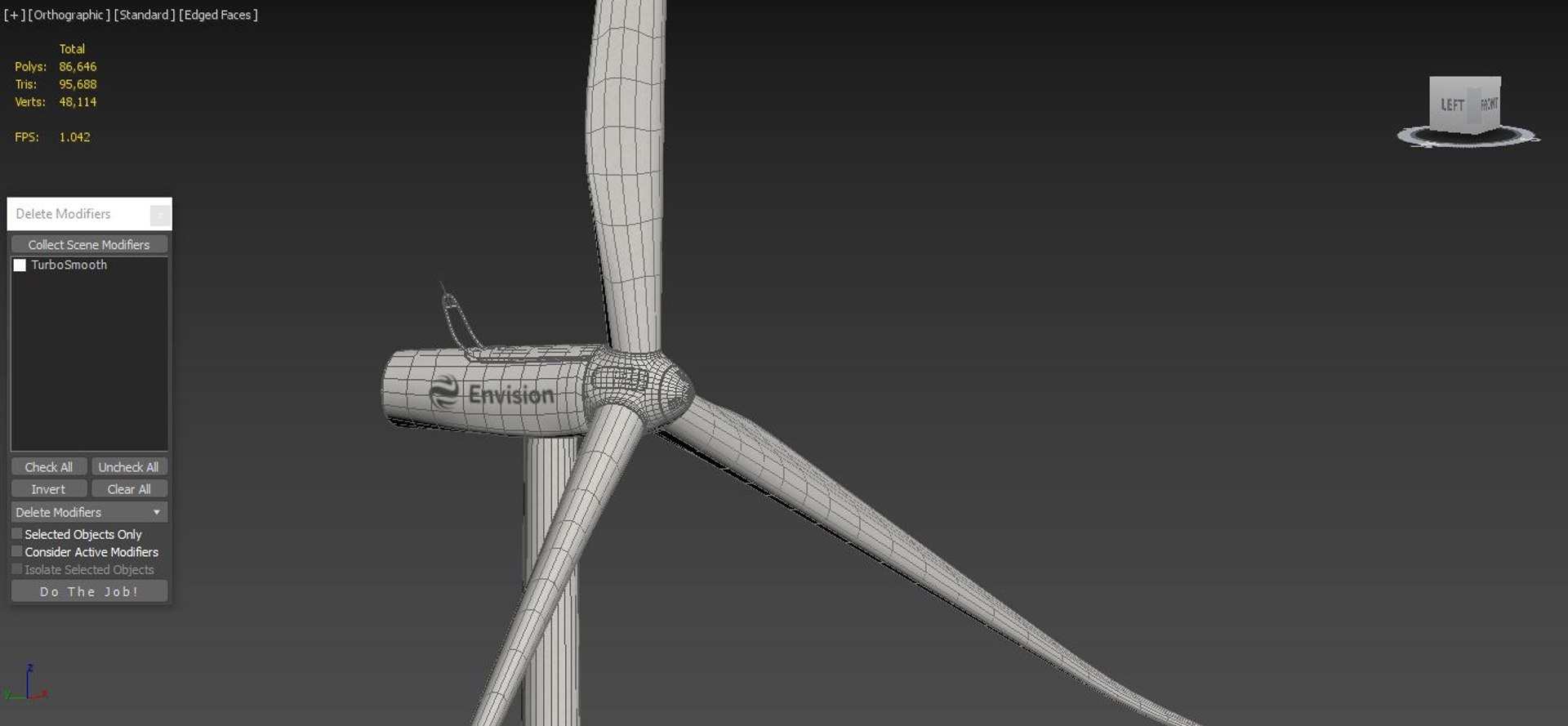 Envision 3-X MW Platform Wind Turbine 3D Model - TurboSquid 2272832