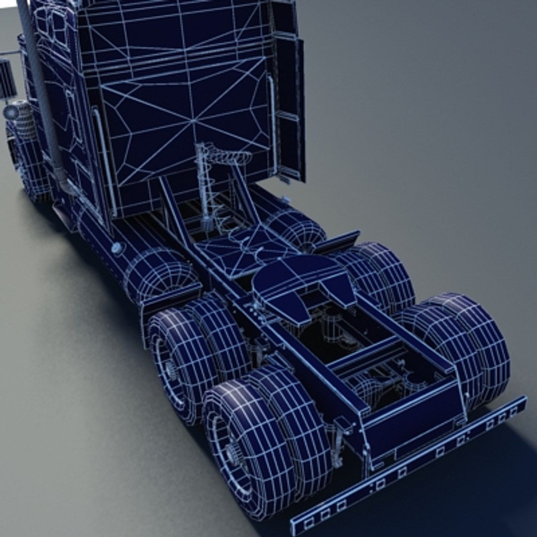 International 9900ix Internatinal 3d Model