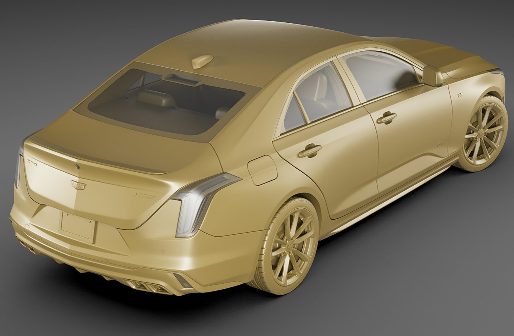 Cadillac 2020 3D Model - TurboSquid 1508481