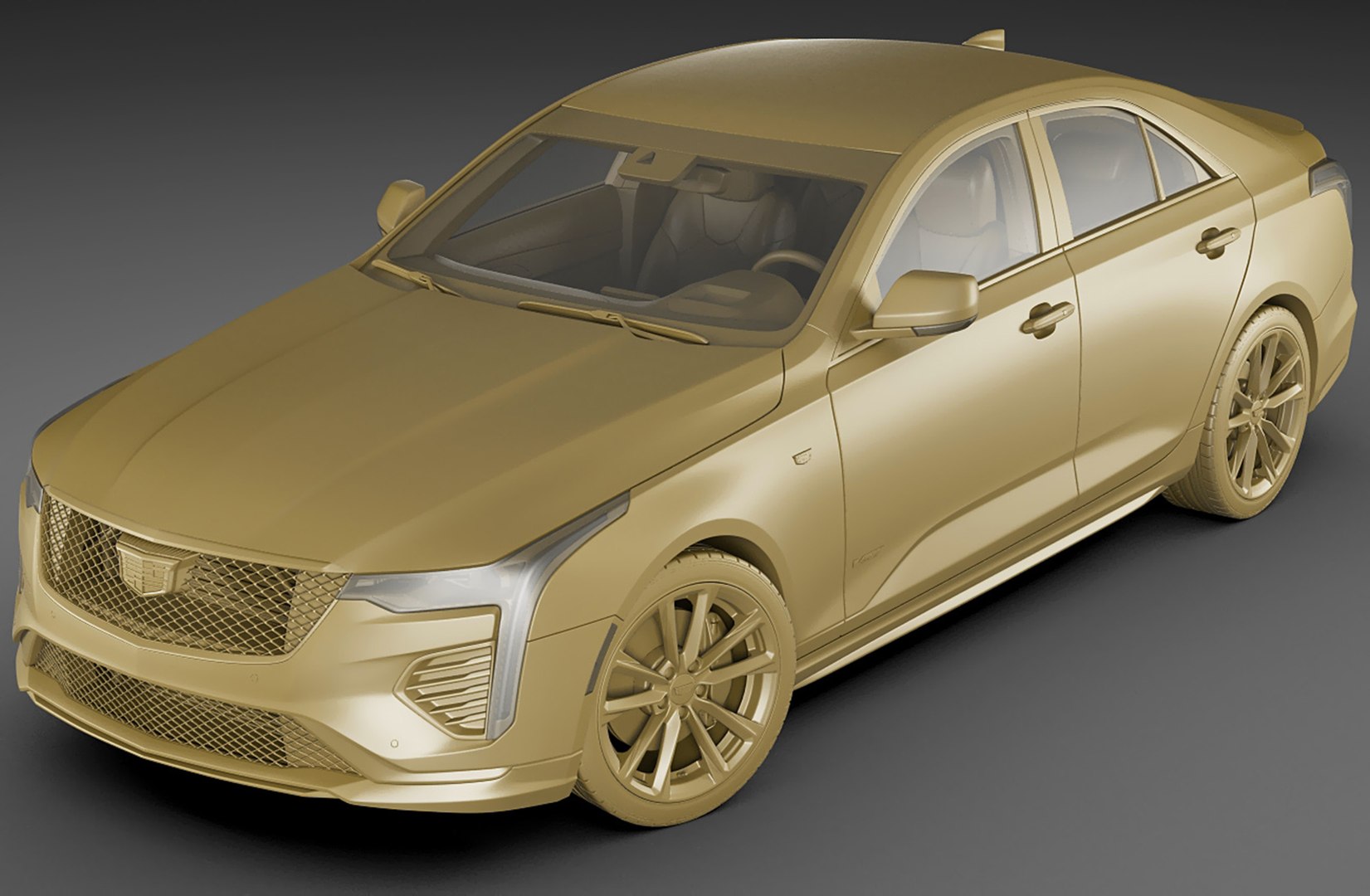 Cadillac 2020 3D Model - TurboSquid 1508481