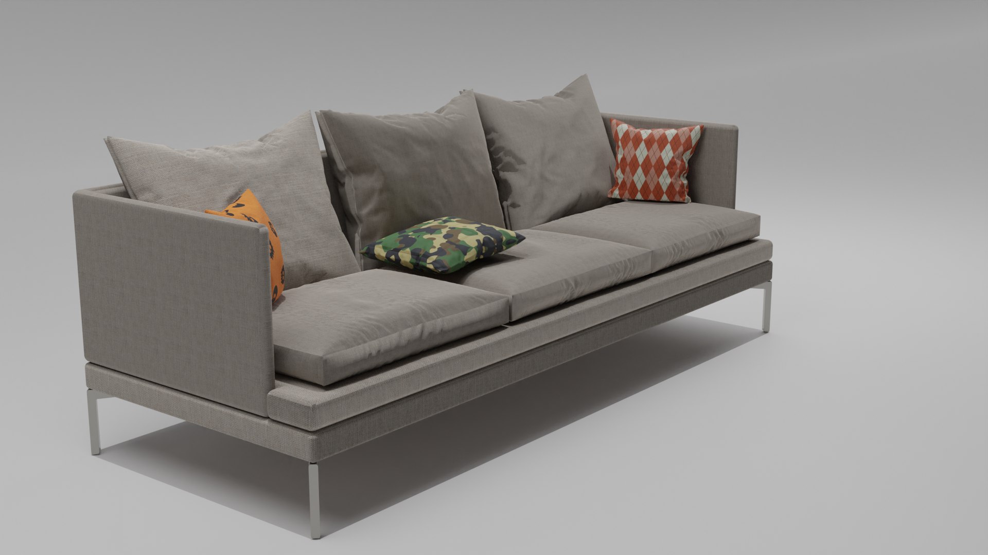 Couch blender 3D model - TurboSquid 1623990