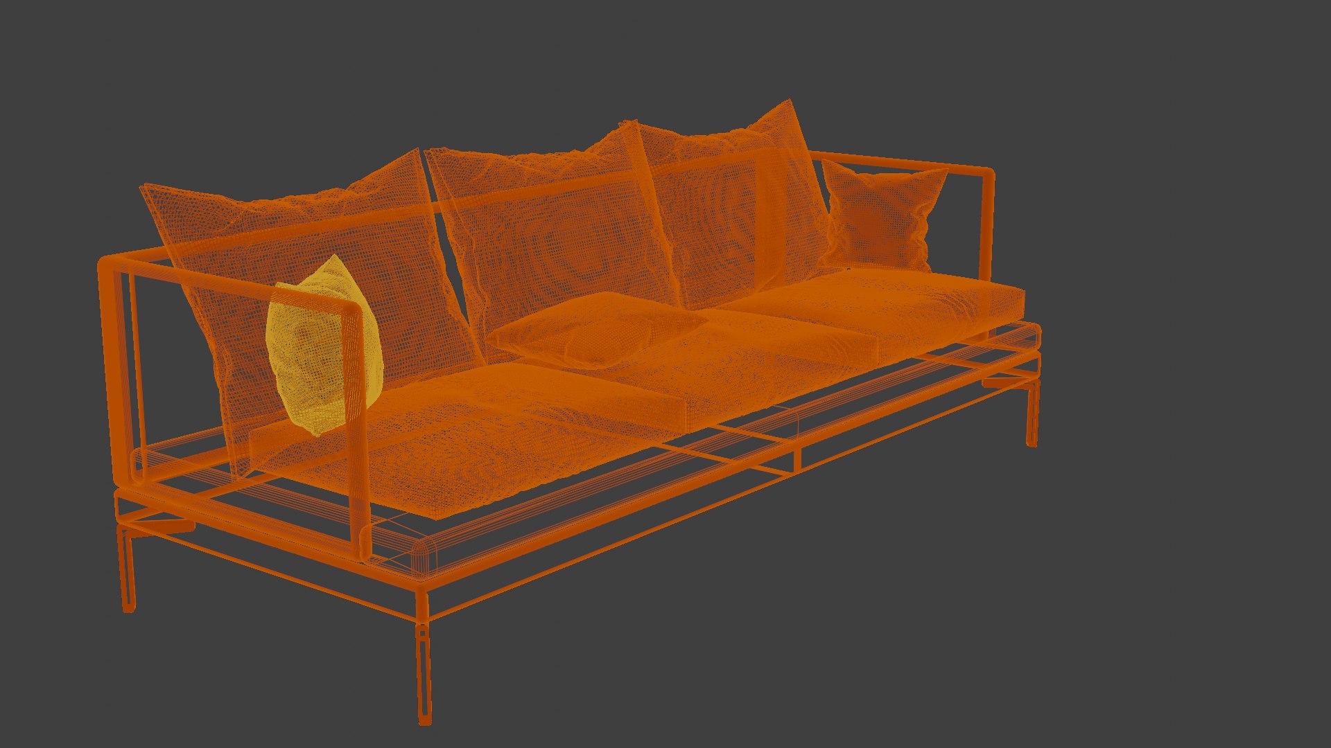 Couch blender 3D model - TurboSquid 1623990