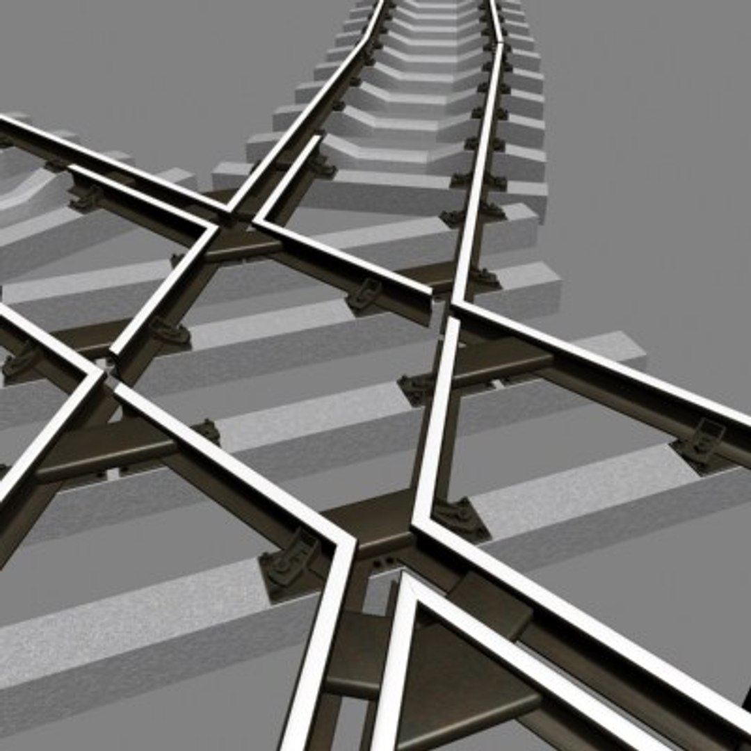 3d Model Of Railway Kit