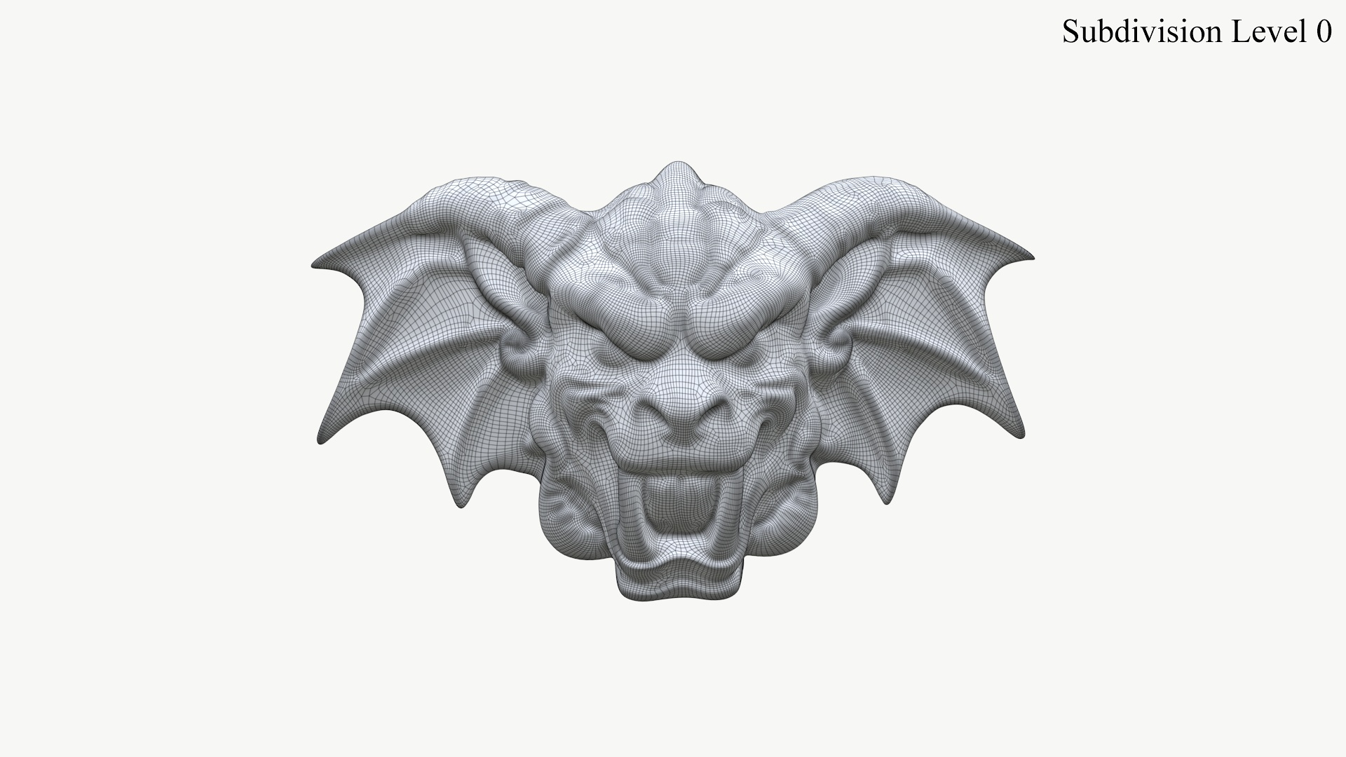 3D Gargoyle Dragon Head 7 Textured - TurboSquid 2313849